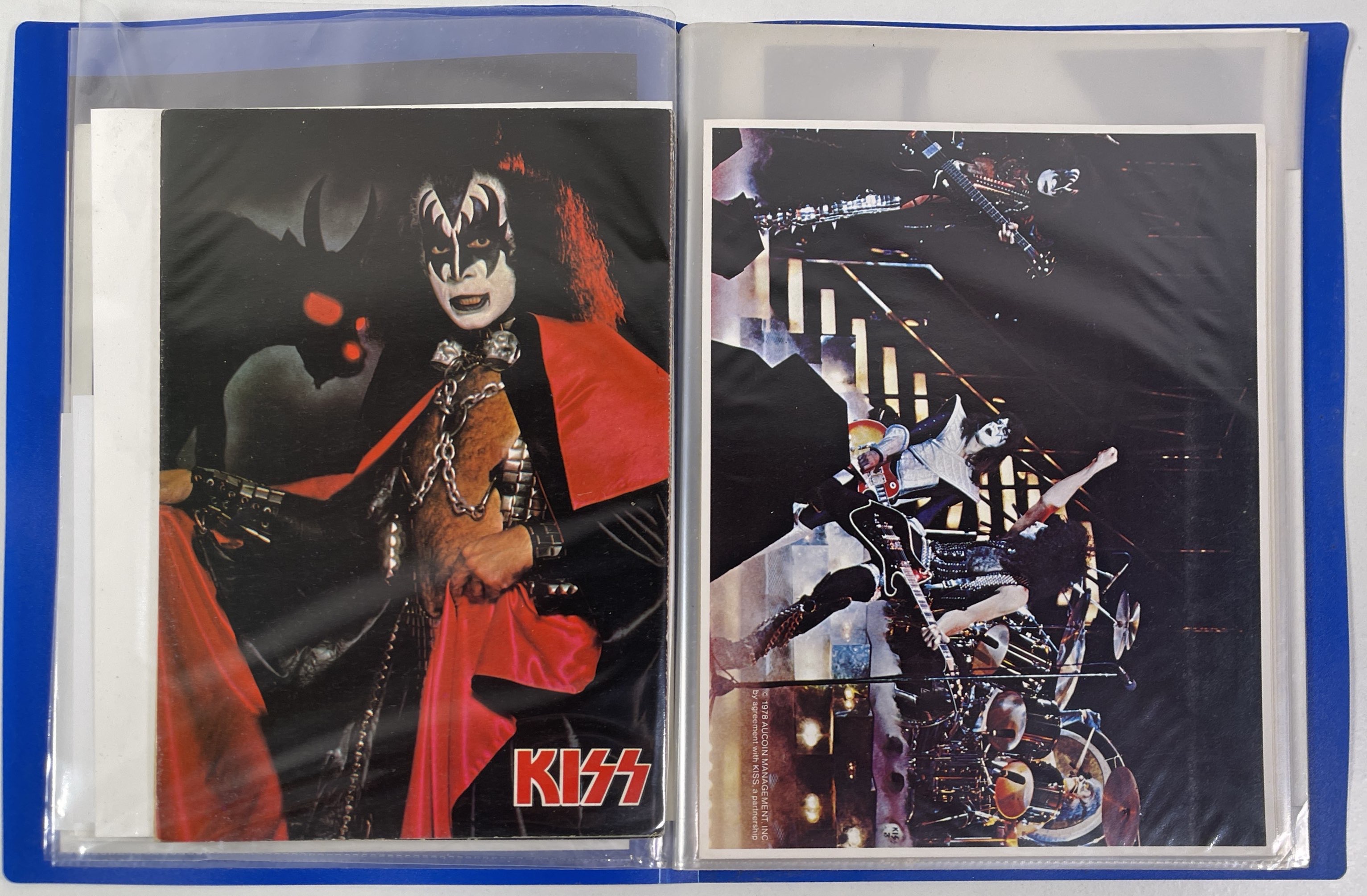 Lot 448 - KISS - PROMO PHOTOS/PRESS RELEASES ETC.