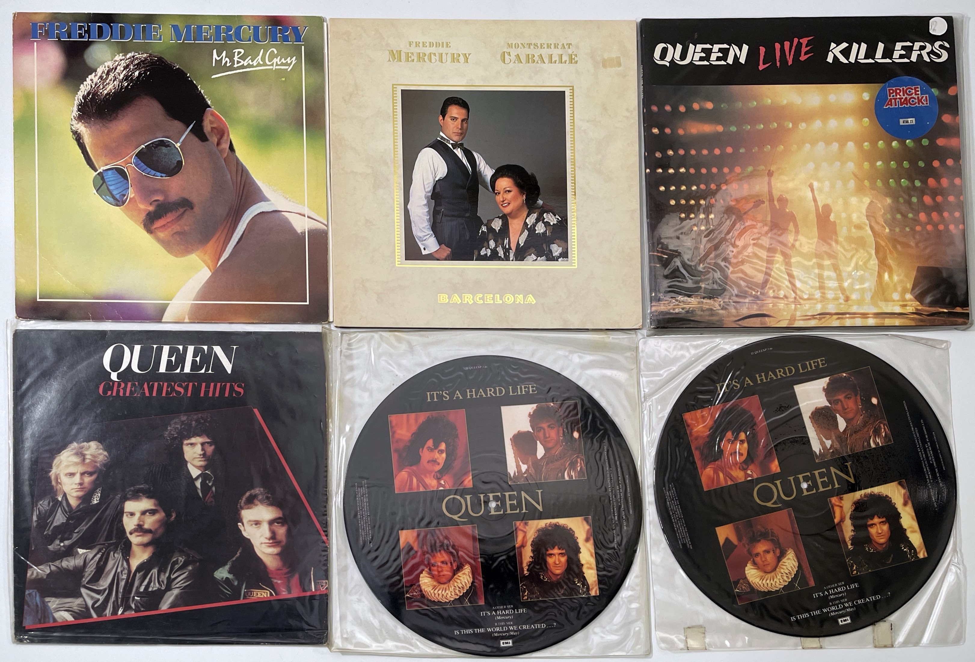 Lot 843 - QUEEN / RELATED - LPs / 12" COLLECTION