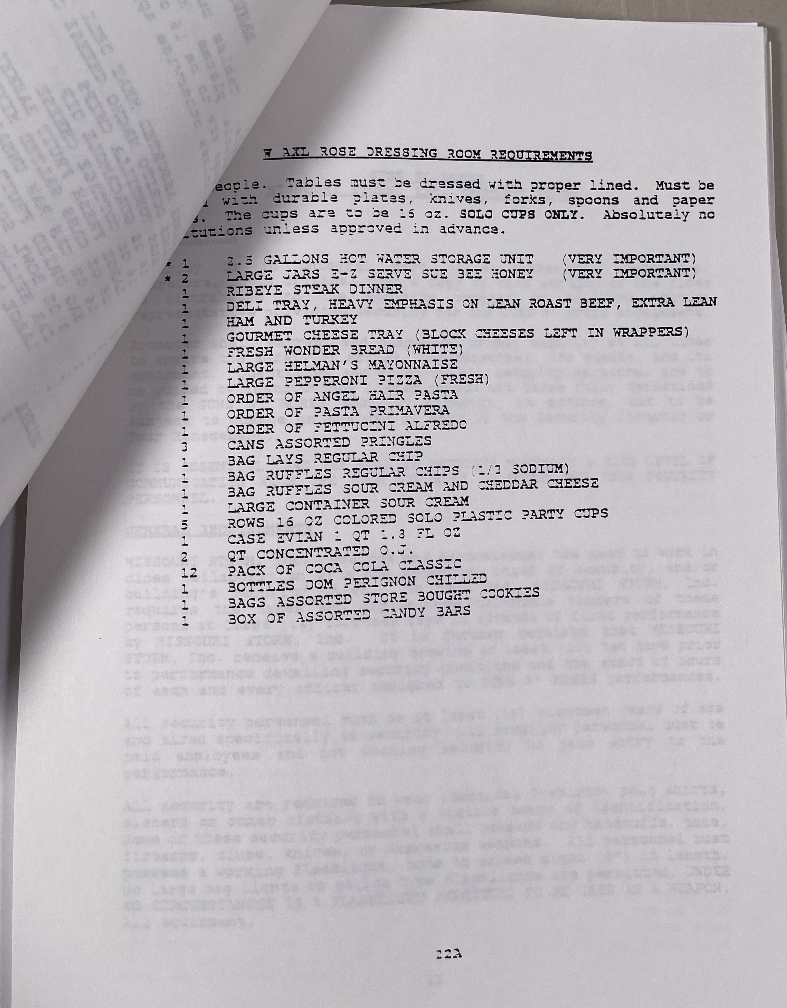 Lot 551 - CONTRACTS AND CONCERT BOOKING ARCHIVE - GUNS