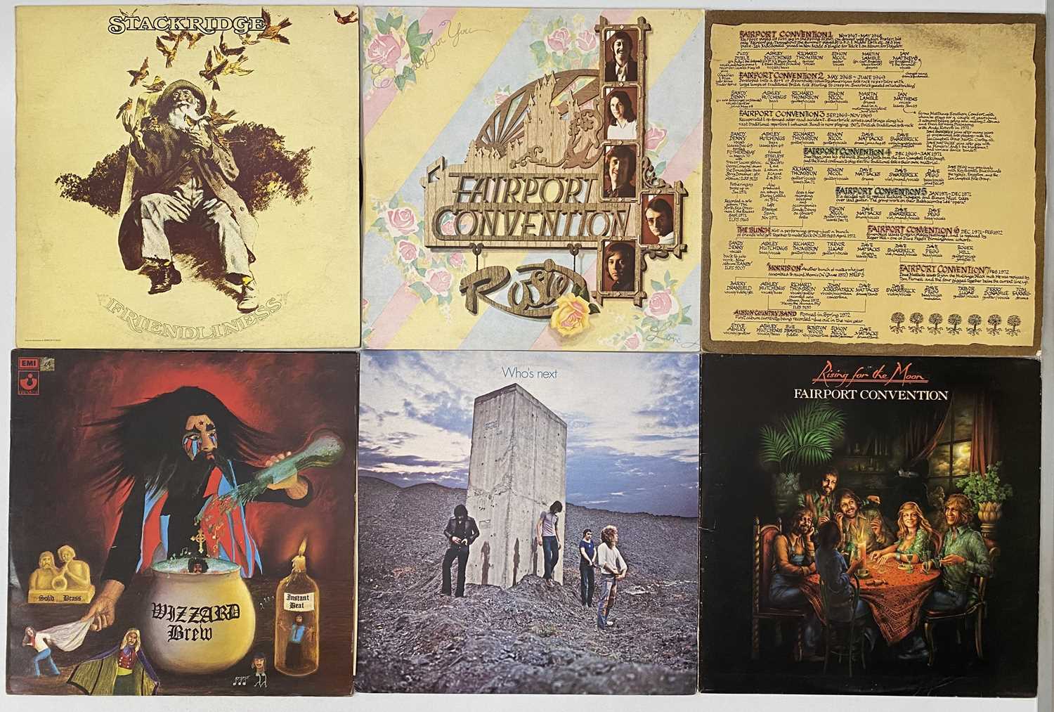 Lot 856 Classic Rock Lp Collection