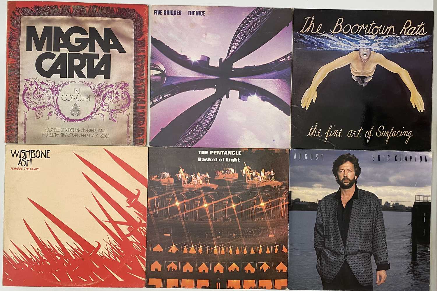 Lot 856 Classic Rock Lp Collection
