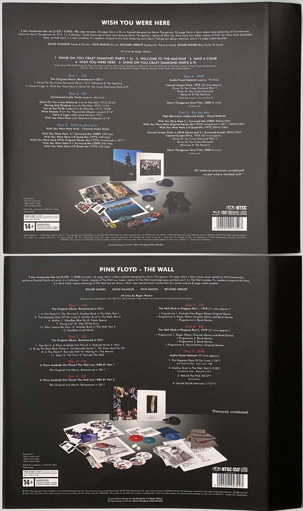 Lot 761 - PINK FLOYD - LP/ CD BOX SETS