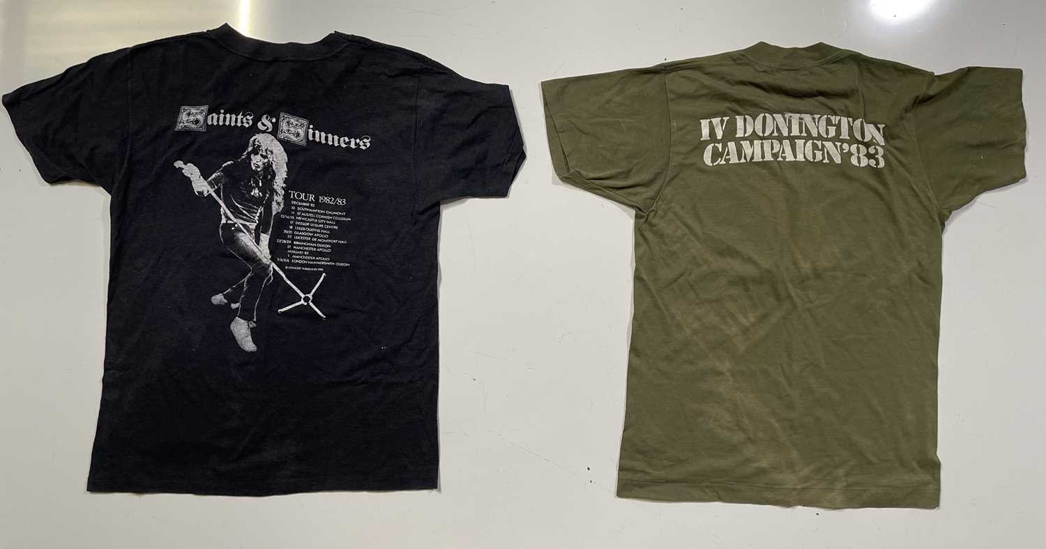 Lot 360 - WHITESNAKE - ORIGINAL TOUR/CONCERT T-SHIRTS.