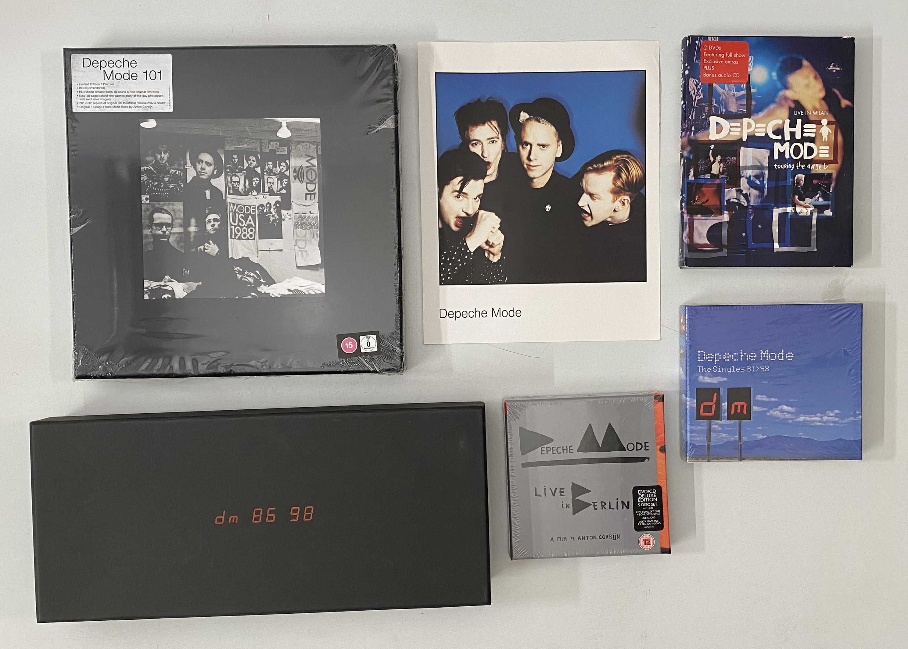 Lot 860 - DEPECHE MODE / RELATED - BOX SETS / DVD