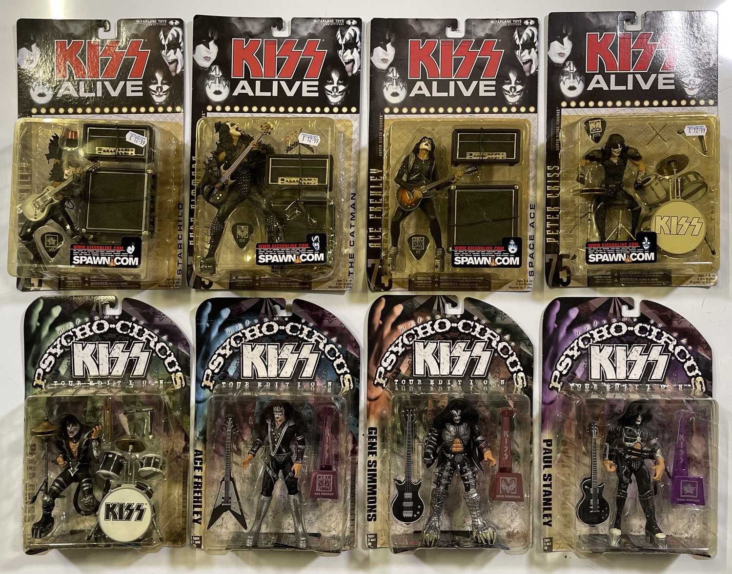 Lot 453 - KISS MEMORABILIA - FIGURINES.