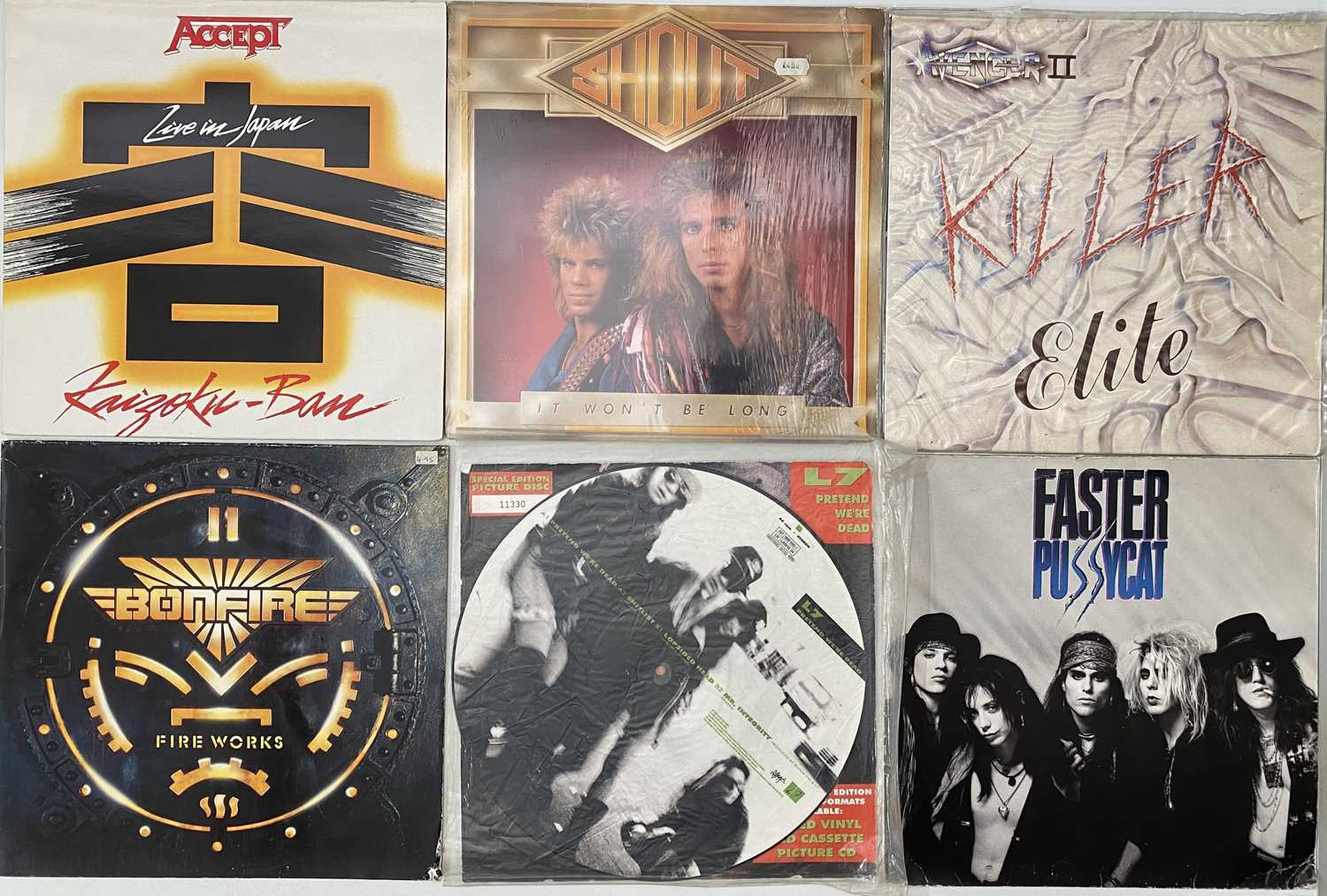 Lot 877 - METAL - LP / 12" COLLECTION