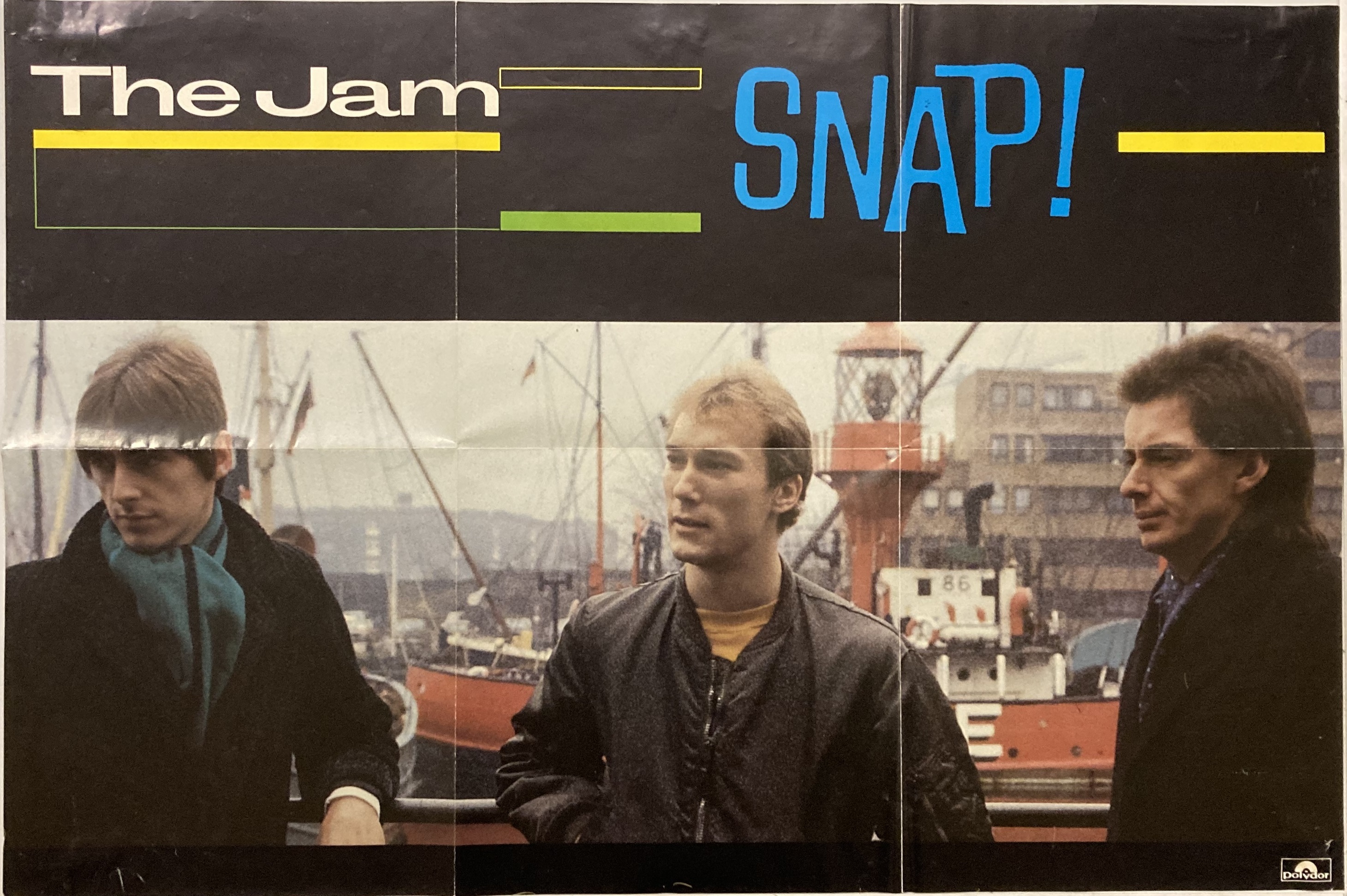 Lot 289 - THE JAM - SNAP! POSTER - IND8