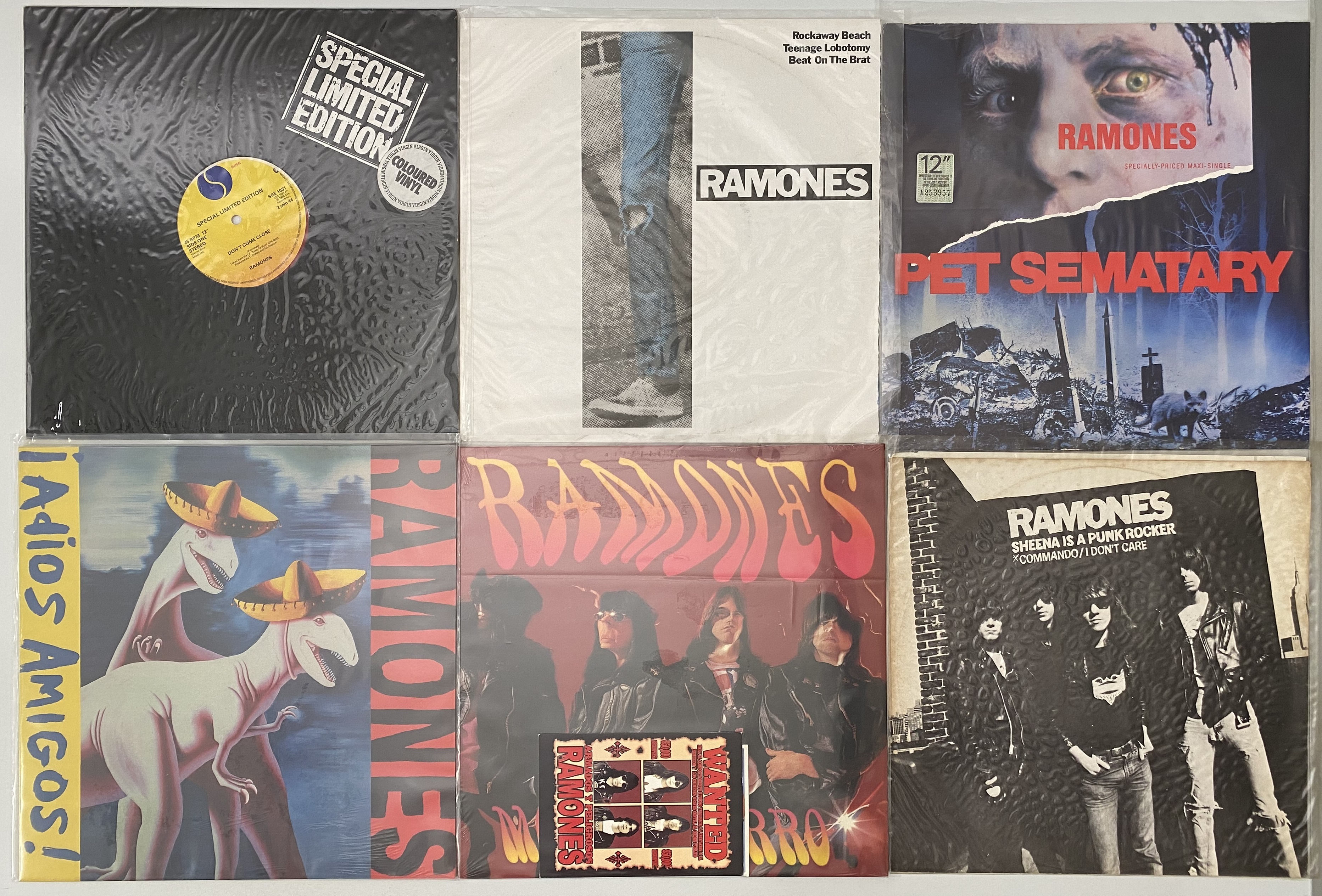 Lot 934 - RAMONES - LP/ 12"/ PRIVATE RELEASES