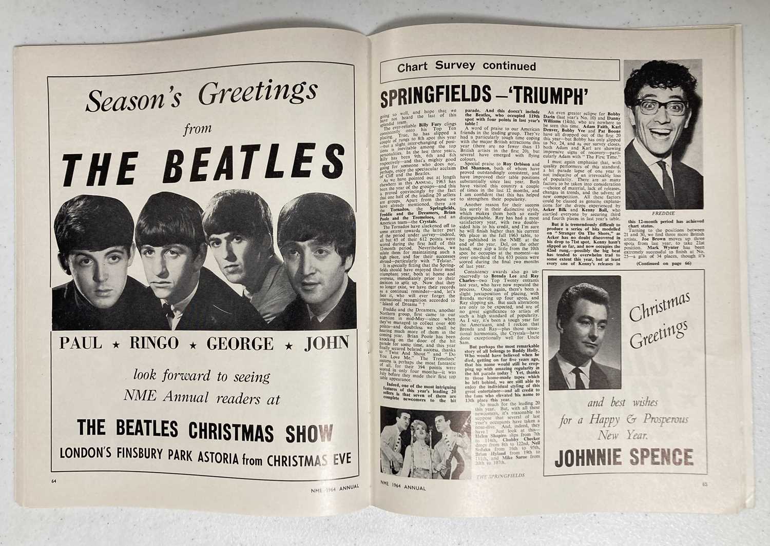 Lot 89 - ORIGINAL 1960S MAGAZINES / ANNUALS IN