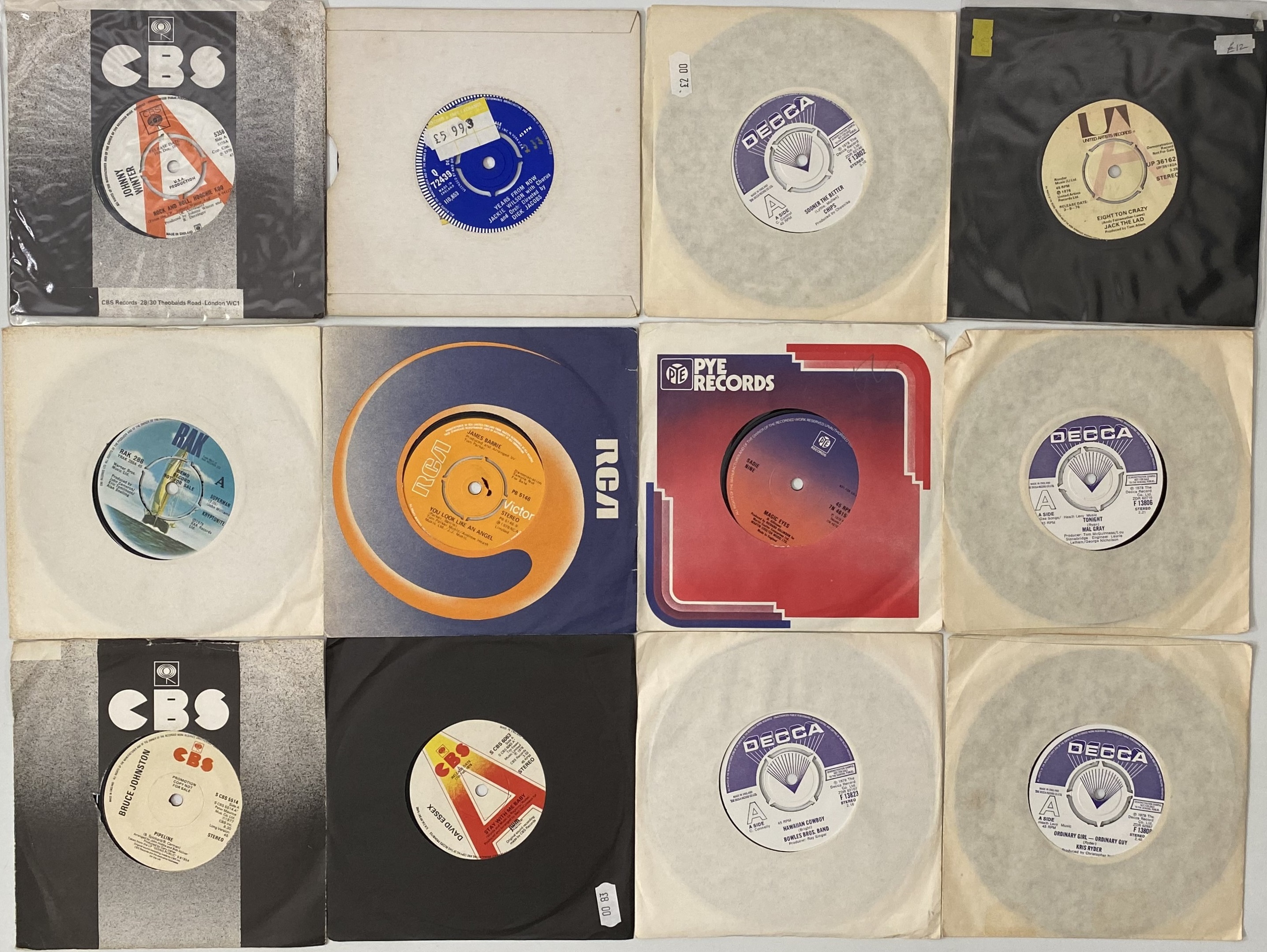 Lot 905 - PROMOS / DEMOS - 7" COLLECTION