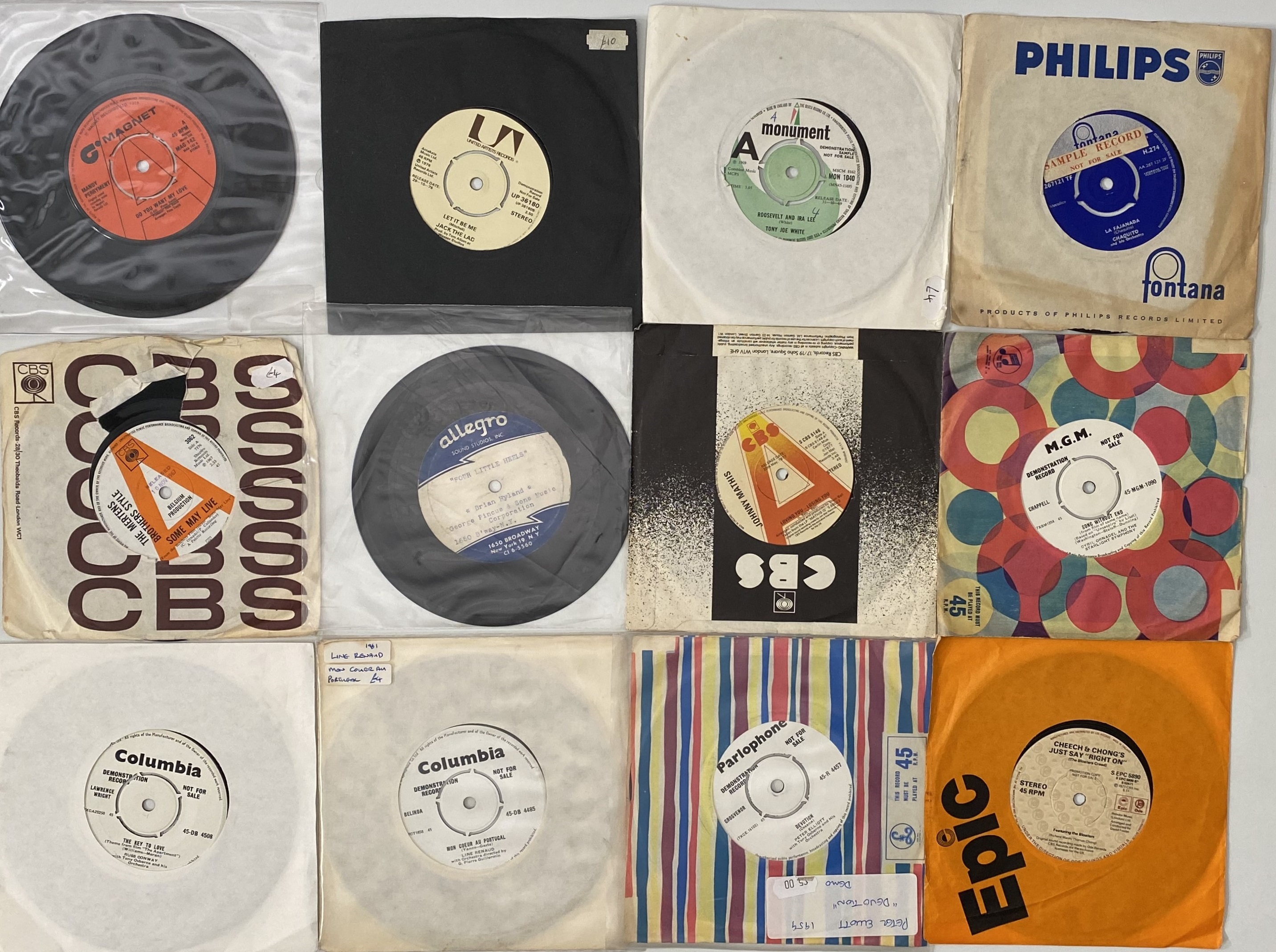 Lot 905 - PROMOS / DEMOS - 7" COLLECTION
