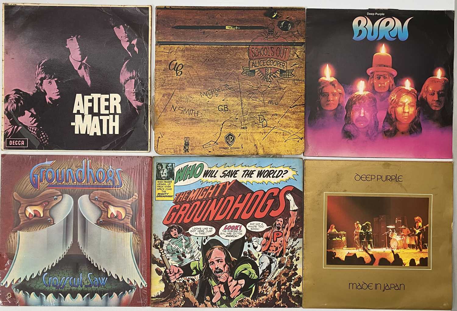Lot 971 - HEAVY/ CLASSIC/ PROG - LP COLLECTION