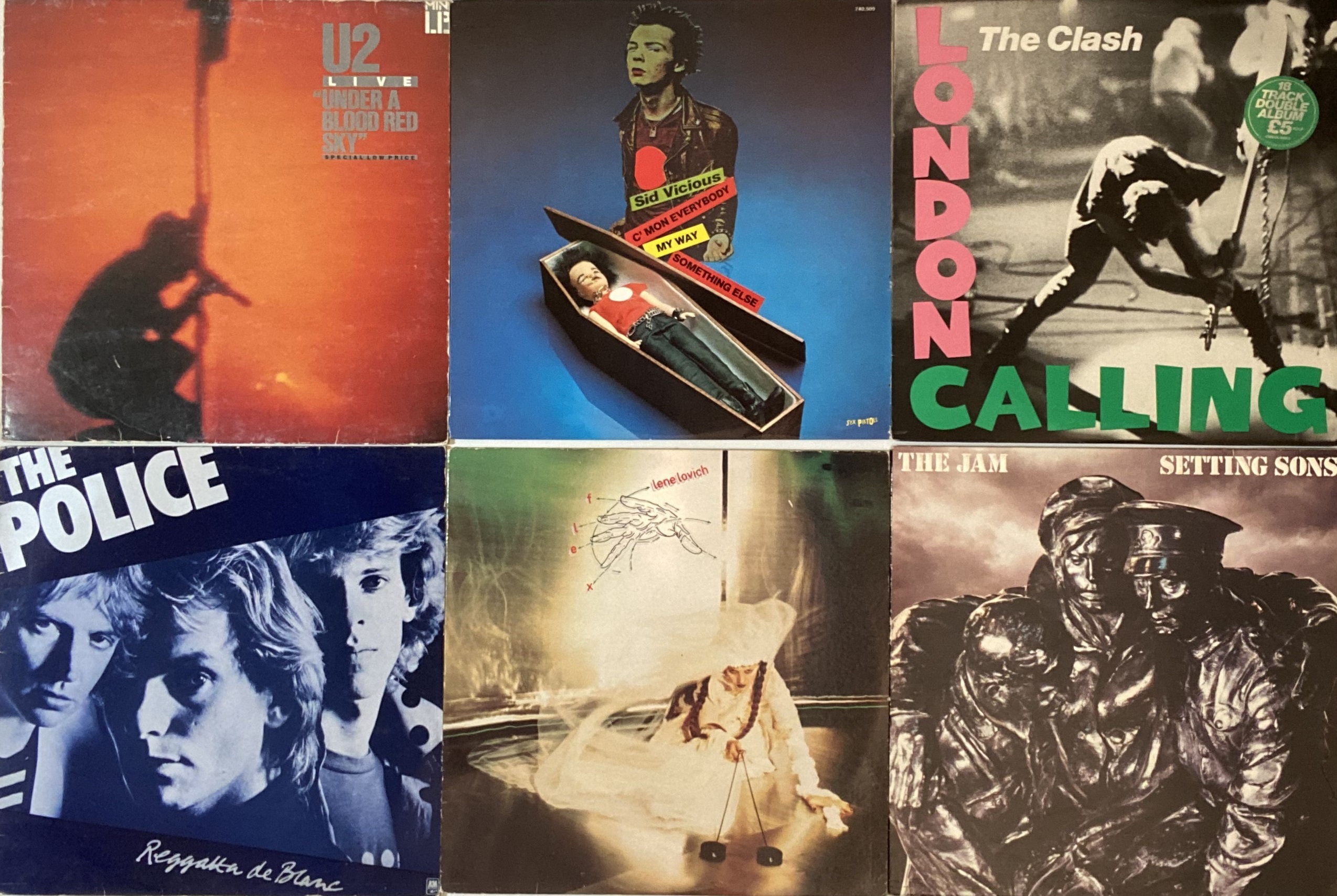 Lot 234 Punk New Wave LP 7 Collection lot-234-punk-new-wave-lp-7-collection
