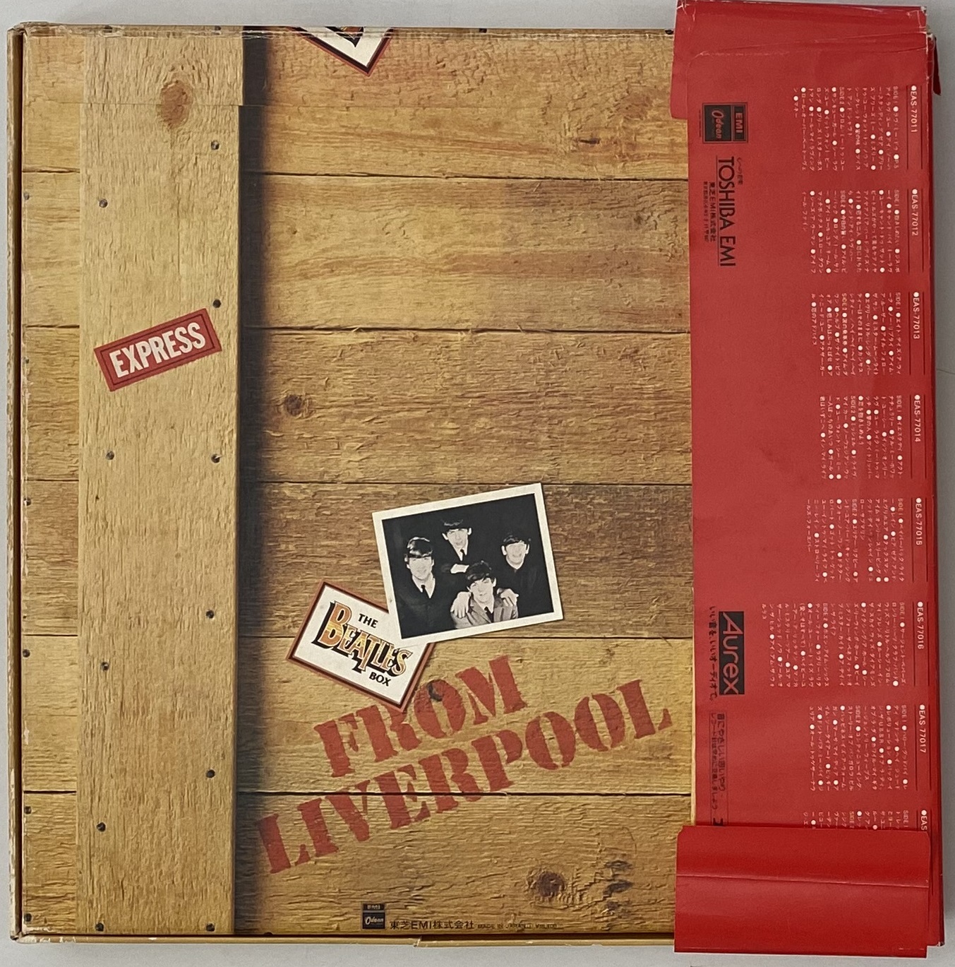 Lot 979 - THE BEATLES - FROM LIVERPOOL LP BOX SET