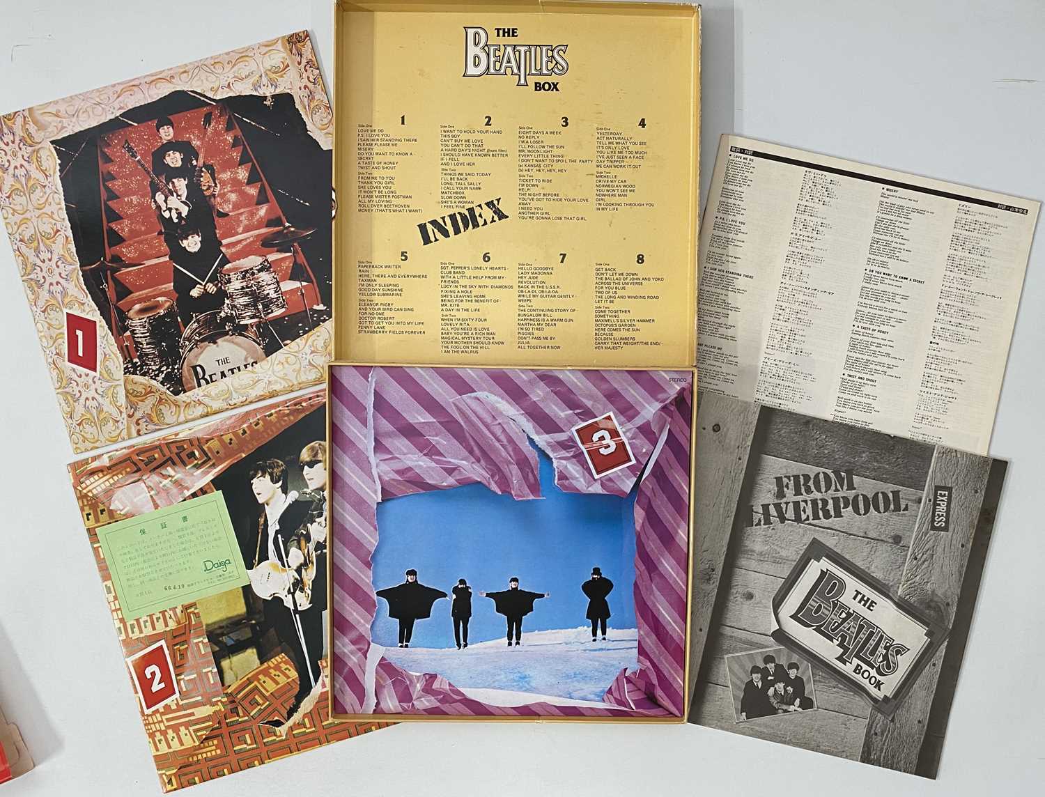Lot 979 - THE BEATLES - FROM LIVERPOOL LP BOX SET
