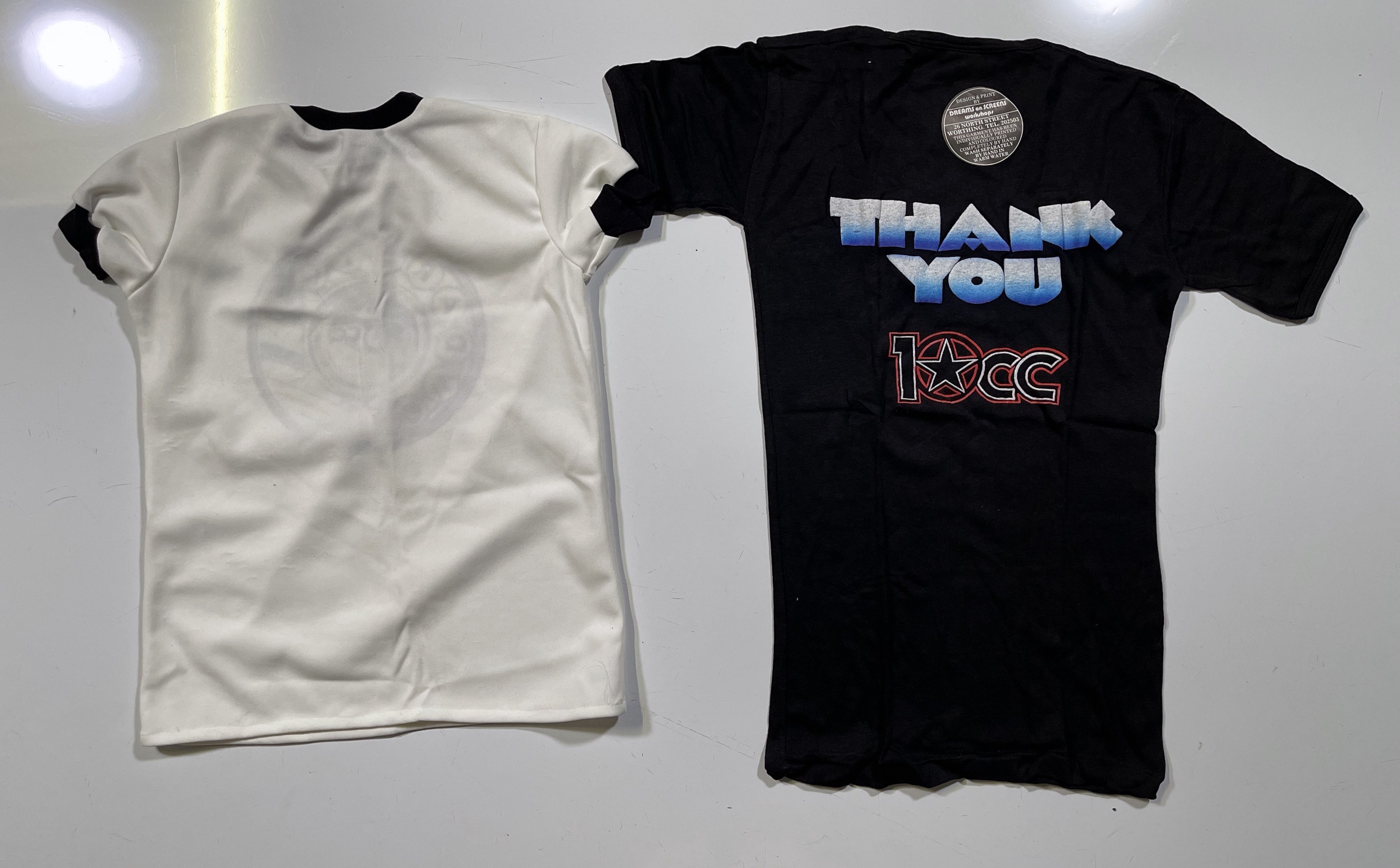 Lot 482 - 10CC - C 1970S/80S TOUR/CONCERT CLOTHING.