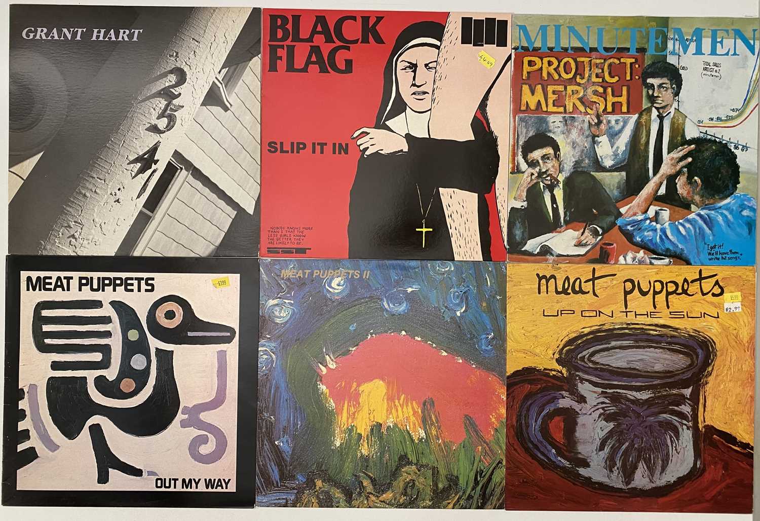 Lot 1009 - PUNK/HARDCORE - LPs