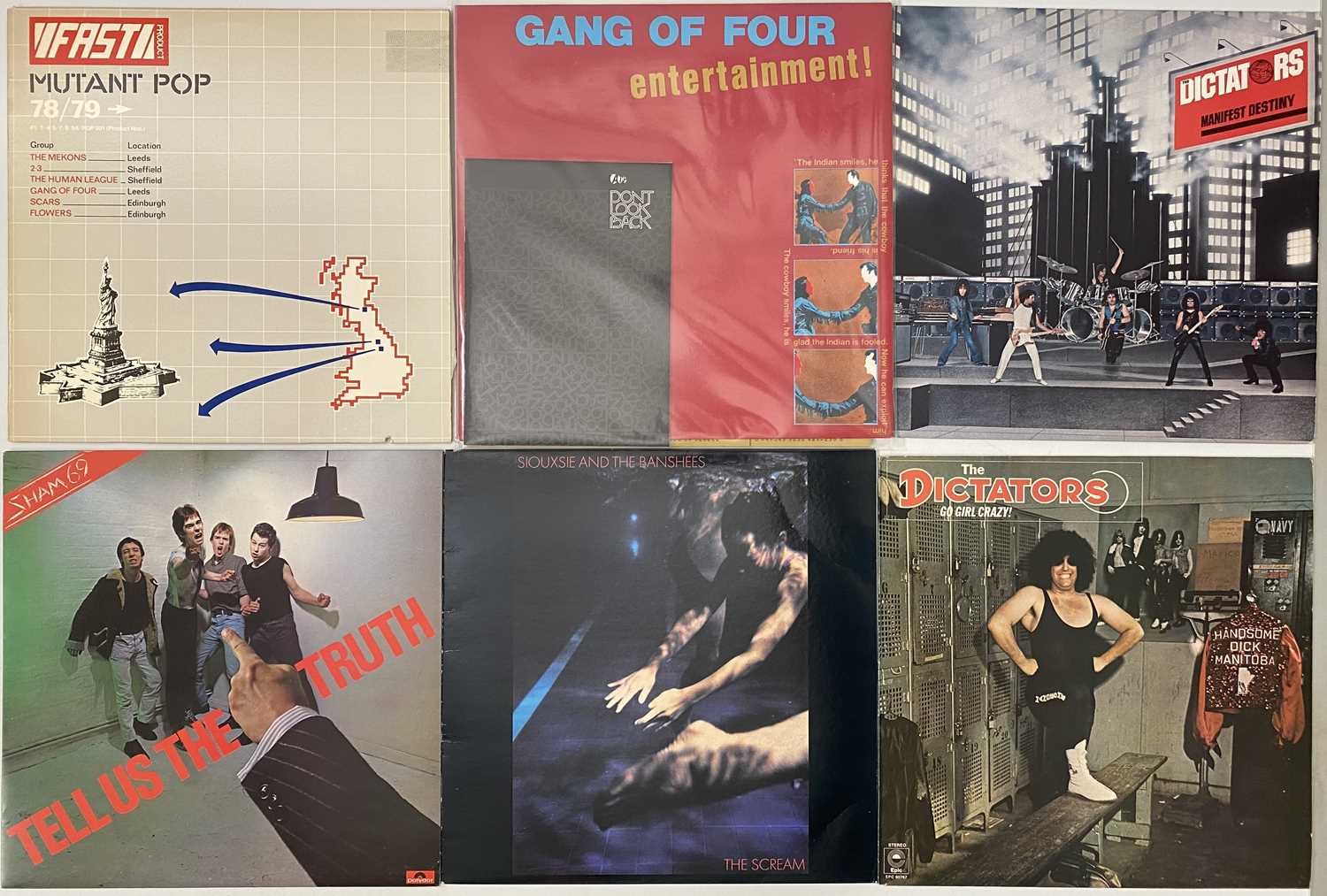 Lot 1010 - CLASSIC PUNK & NEW WAVE - LPs