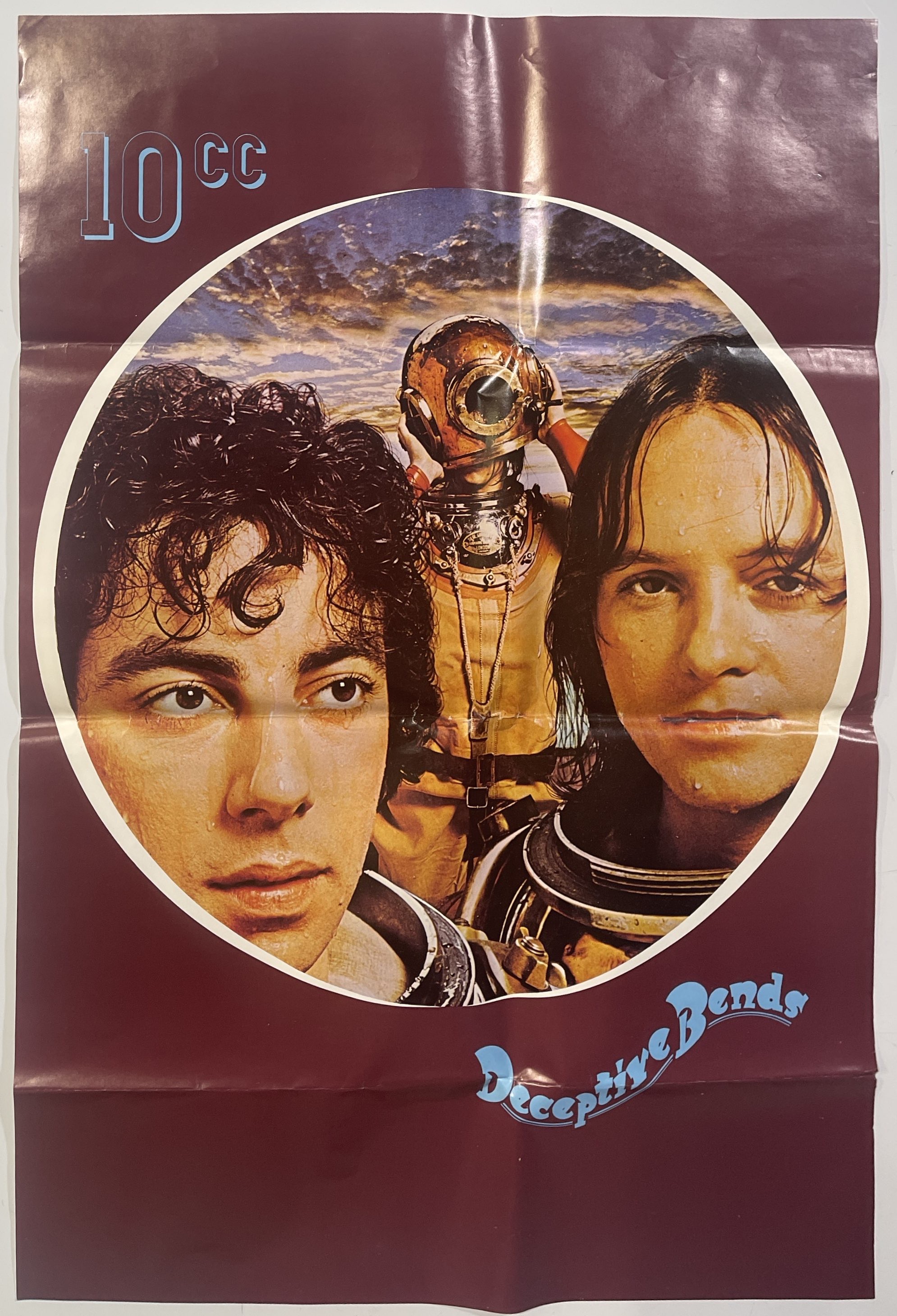 Lot 493 - 10CC - C 1974 CONCERT POSTER.