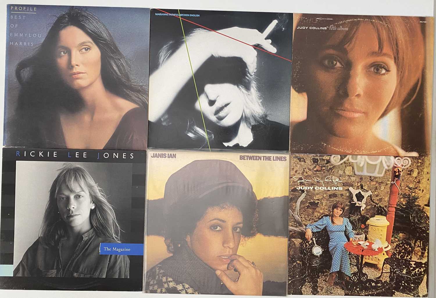 Lot 1030 - FEMALE SINGER SONGWRITERS - LPs
