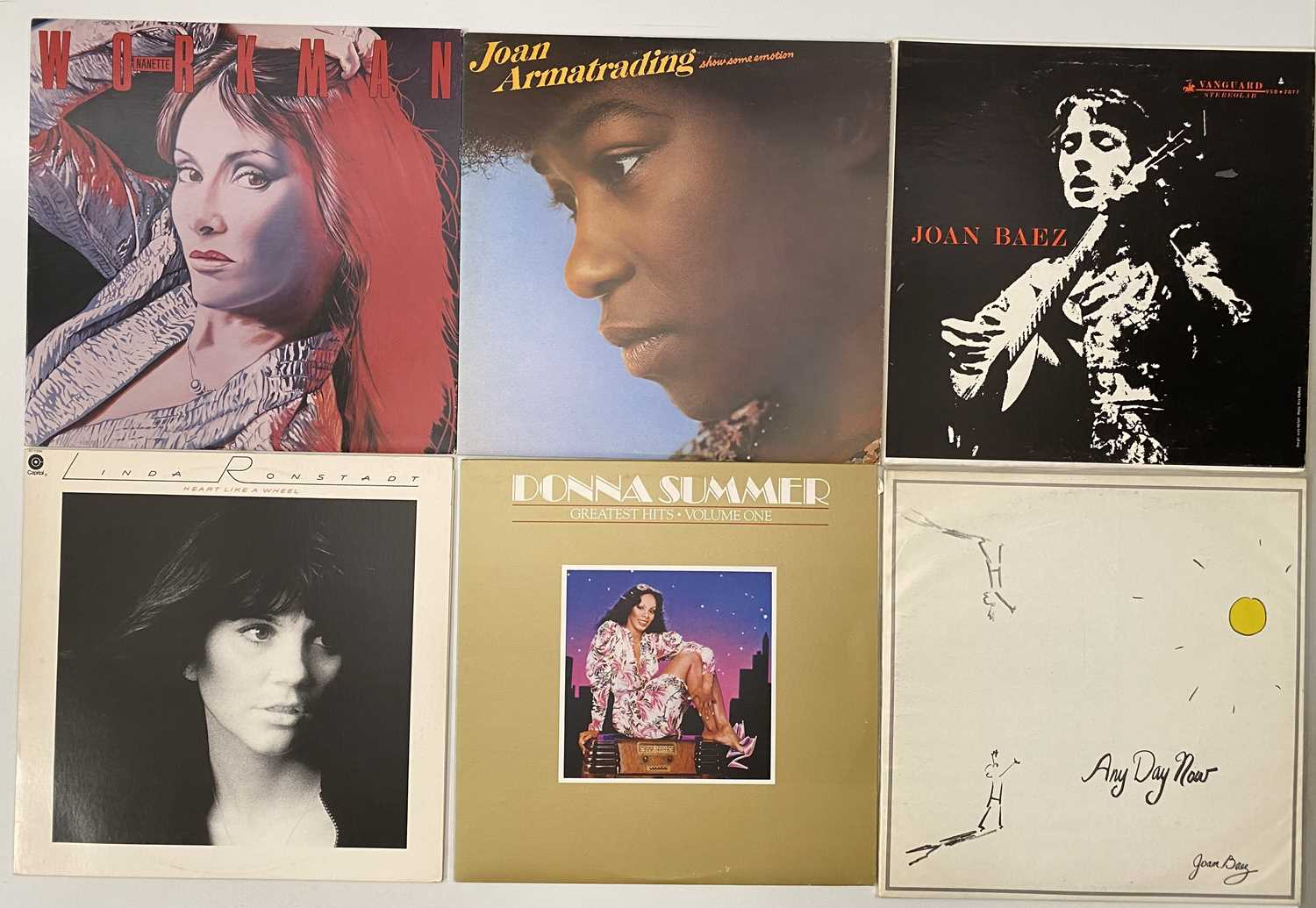 Lot 1030 - FEMALE SINGER SONGWRITERS - LPs