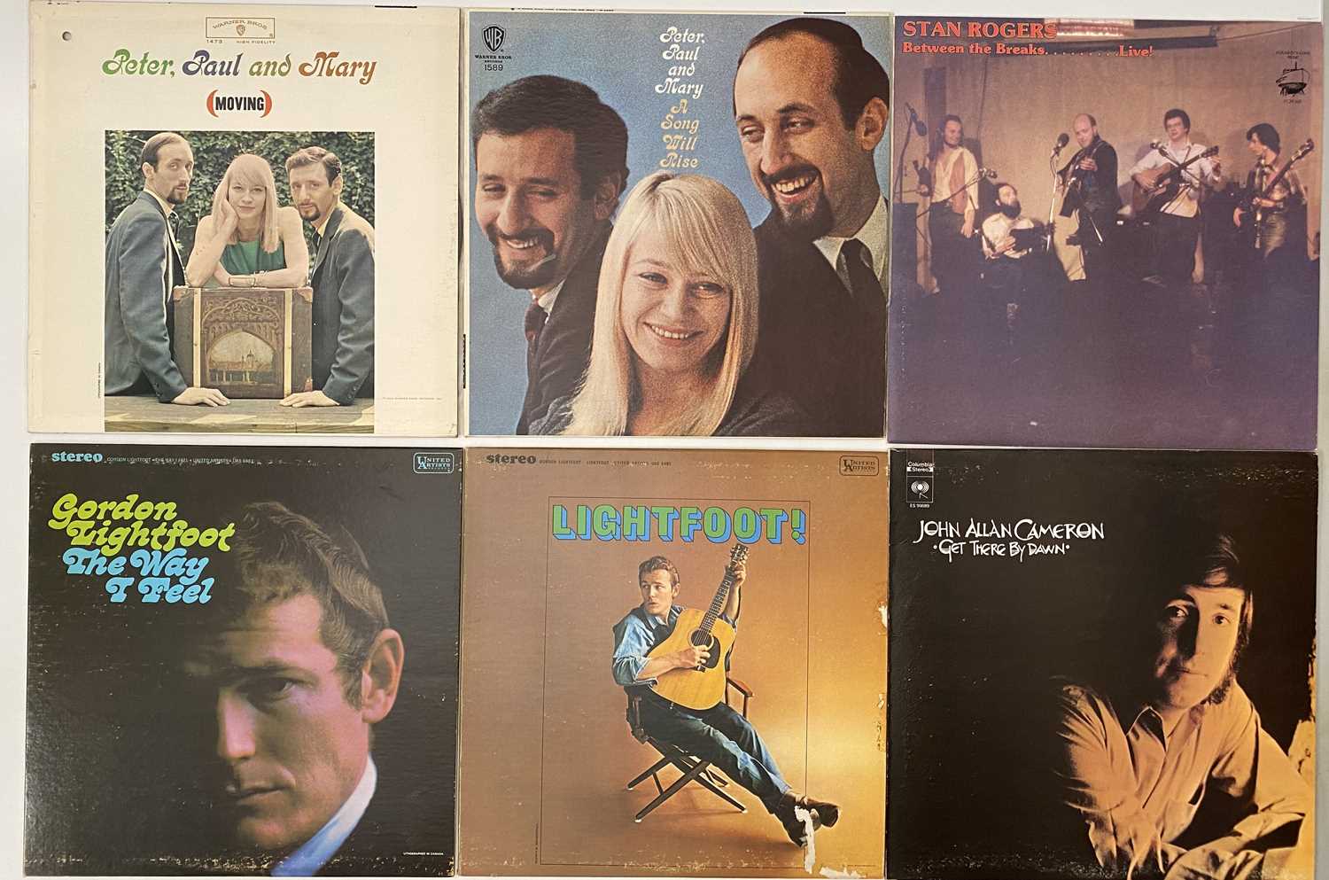 Lot 1032 - CANADIAN FOLK - LP COLLECTION