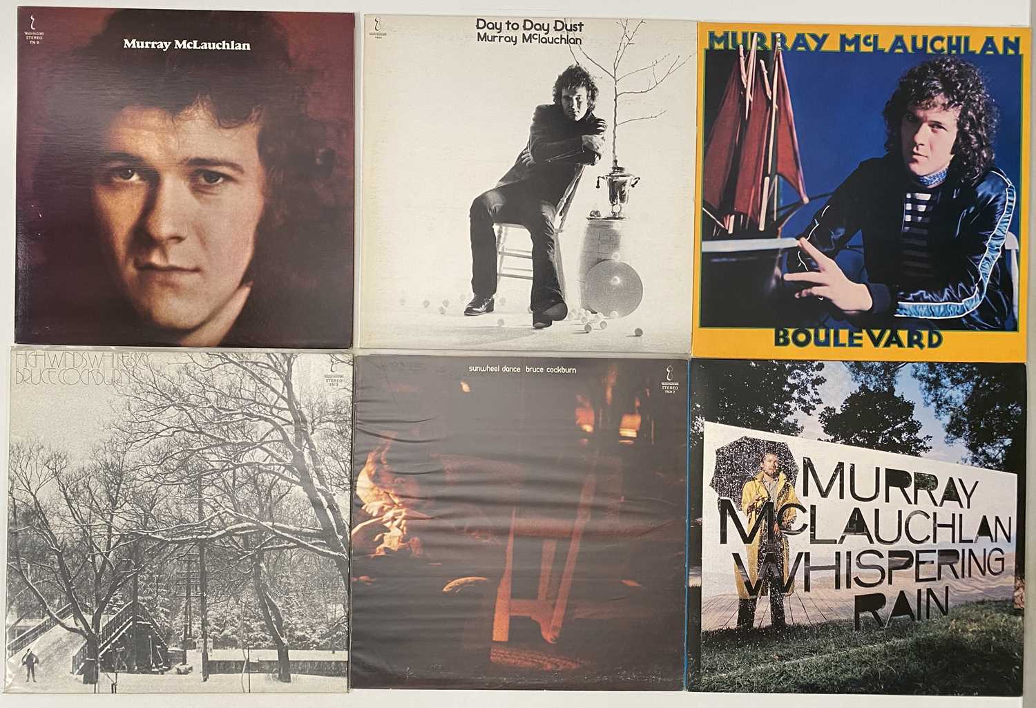 Lot 1032 - CANADIAN FOLK - LP COLLECTION
