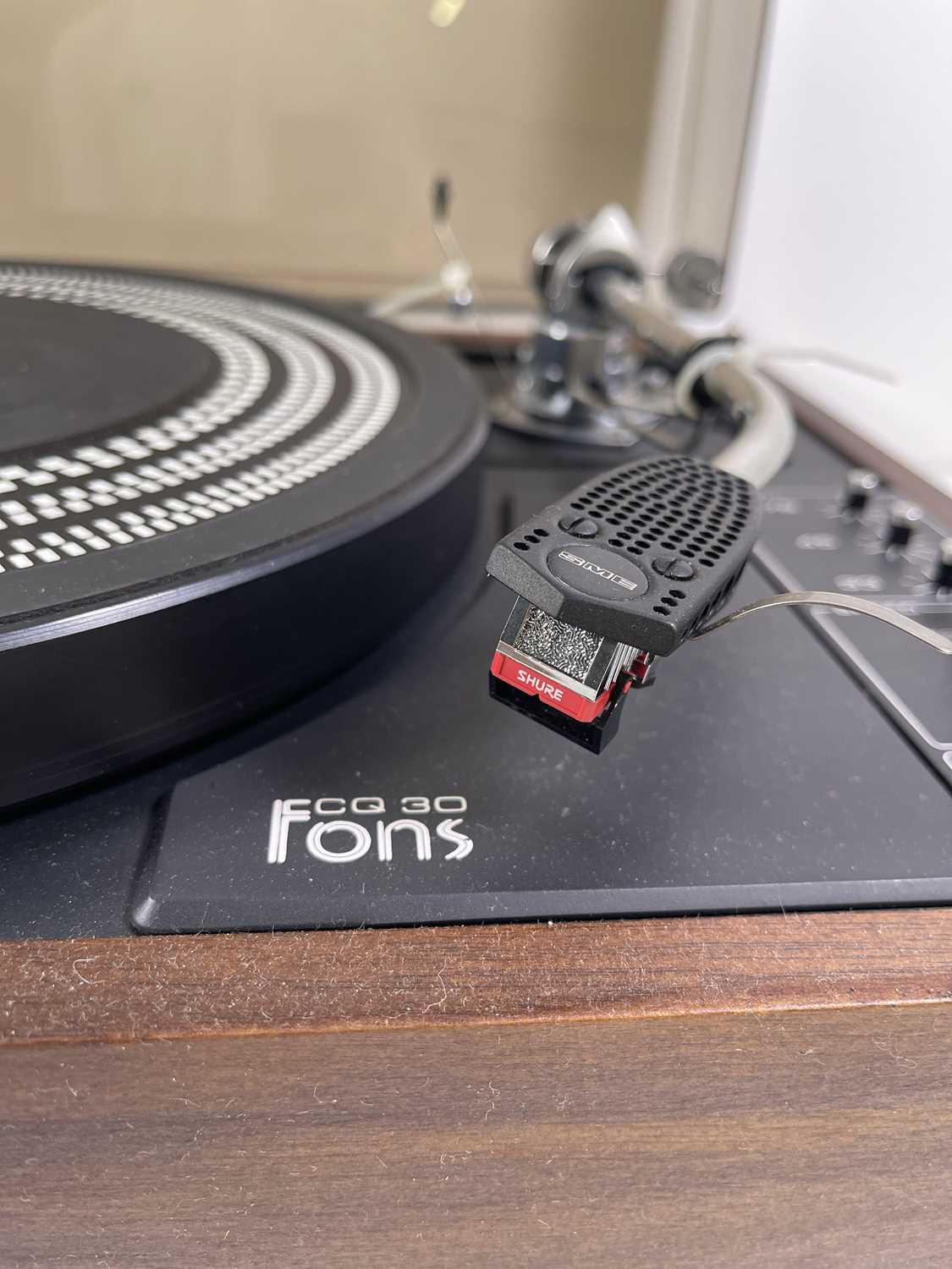 Lot 41 - FONS CQ30 TURNTABLE WITH SME TONEARM