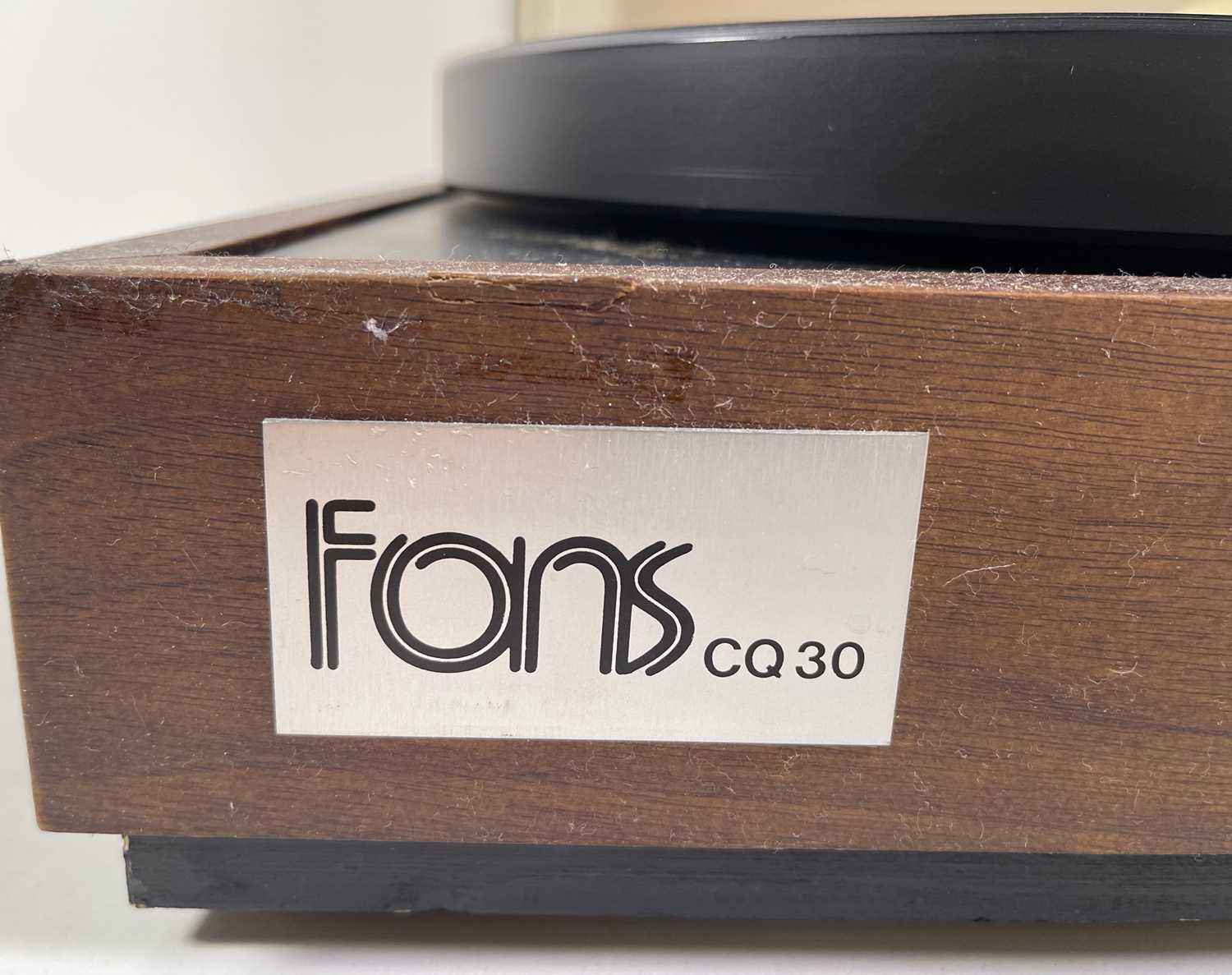 Lot 41 - FONS CQ30 TURNTABLE WITH SME TONEARM