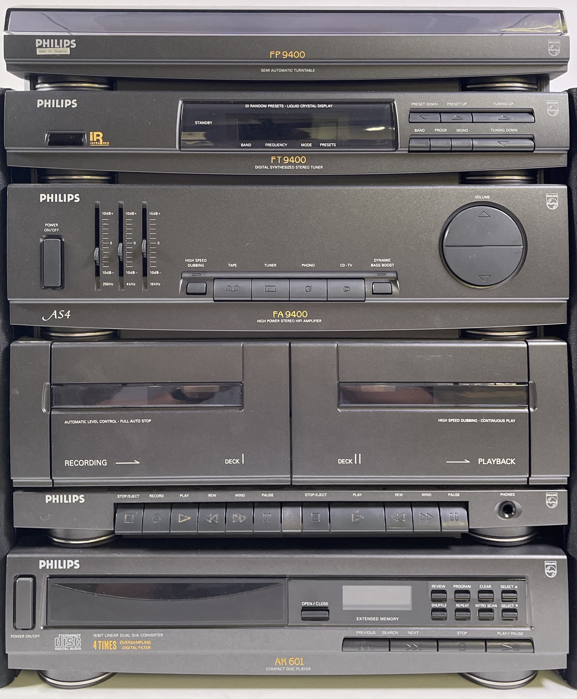 Lot 42 - PHILLIPS HI-FI SETUP.