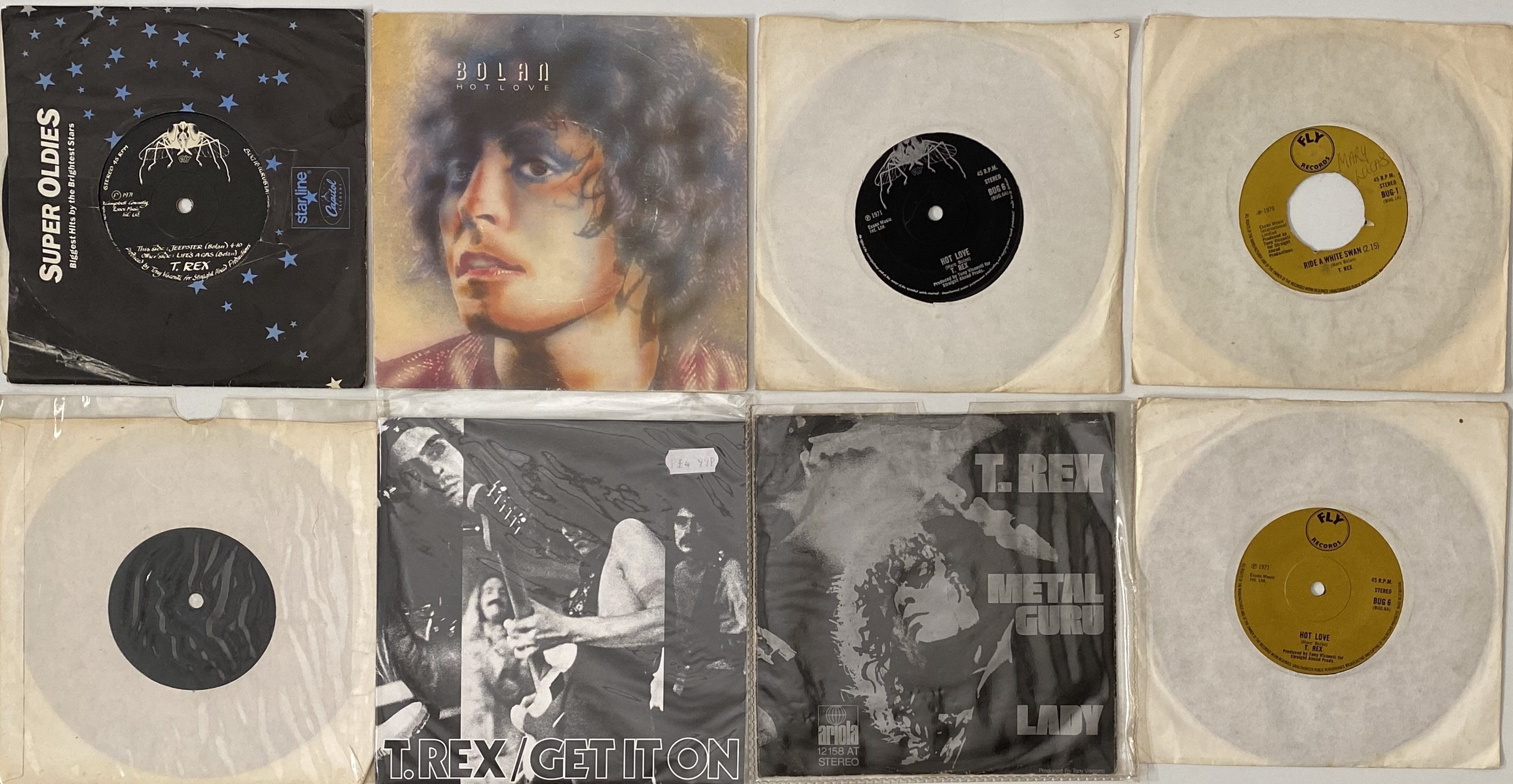 Lot 1055 - T REX/ MARC BOLAN - 7"/ CD BOX SET