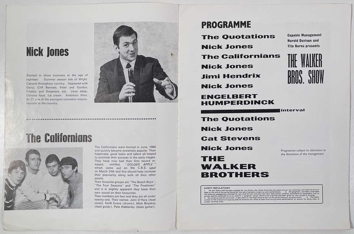 Lot 106 - 1960S ROCK AND POP PROGRAMMES INC