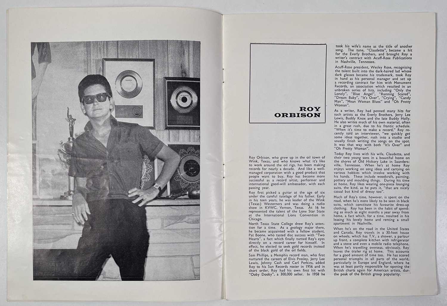 Lot 106 - 1960S ROCK AND POP PROGRAMMES INC