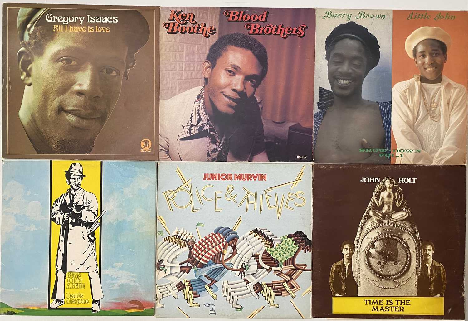 Lot 1048 - REGGAE (ROOTS/ROCKSTEADY/DUB) LPs - 70s/80s