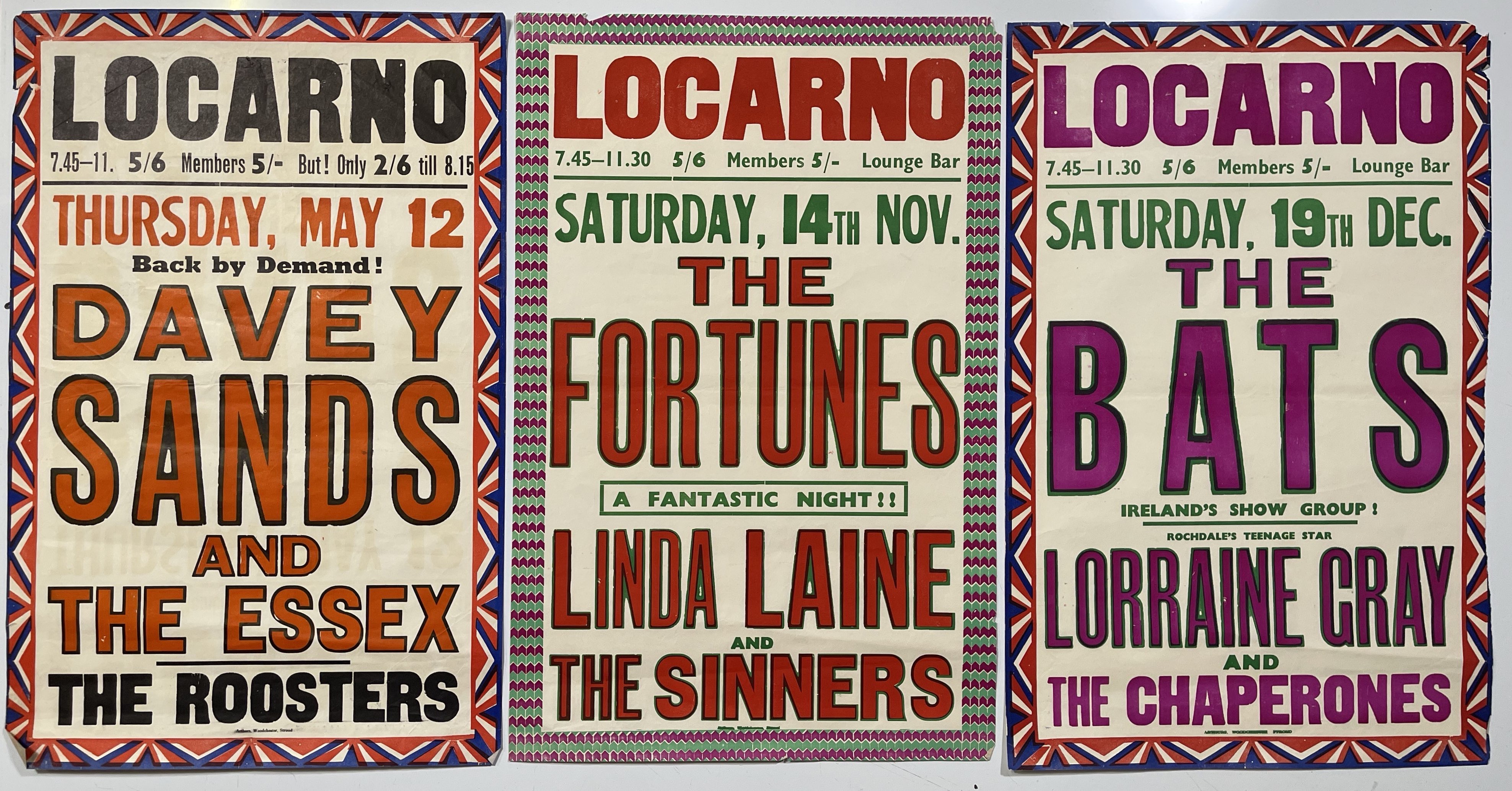 Lot 221 - LOCARNO POSTER COLLECTION.