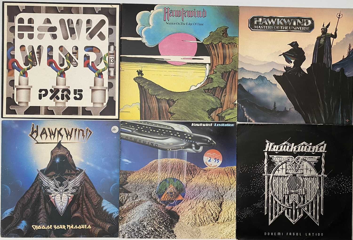 Lot 1130 - HAWKWIND - LP COLLECTION