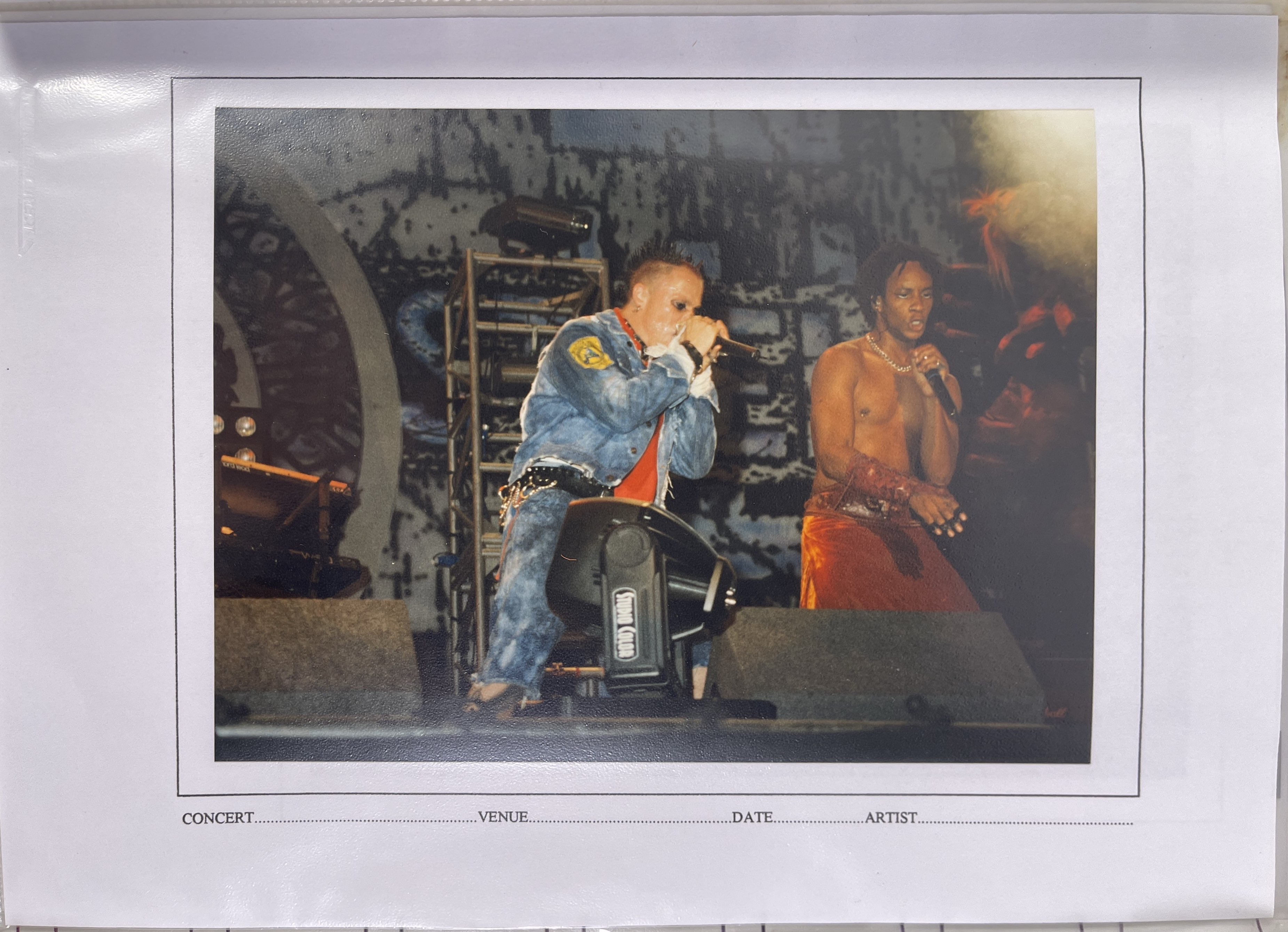 Lot 303 - THE PRODIGY - PHOTOGRAPHS OF A 1997 CONCERT