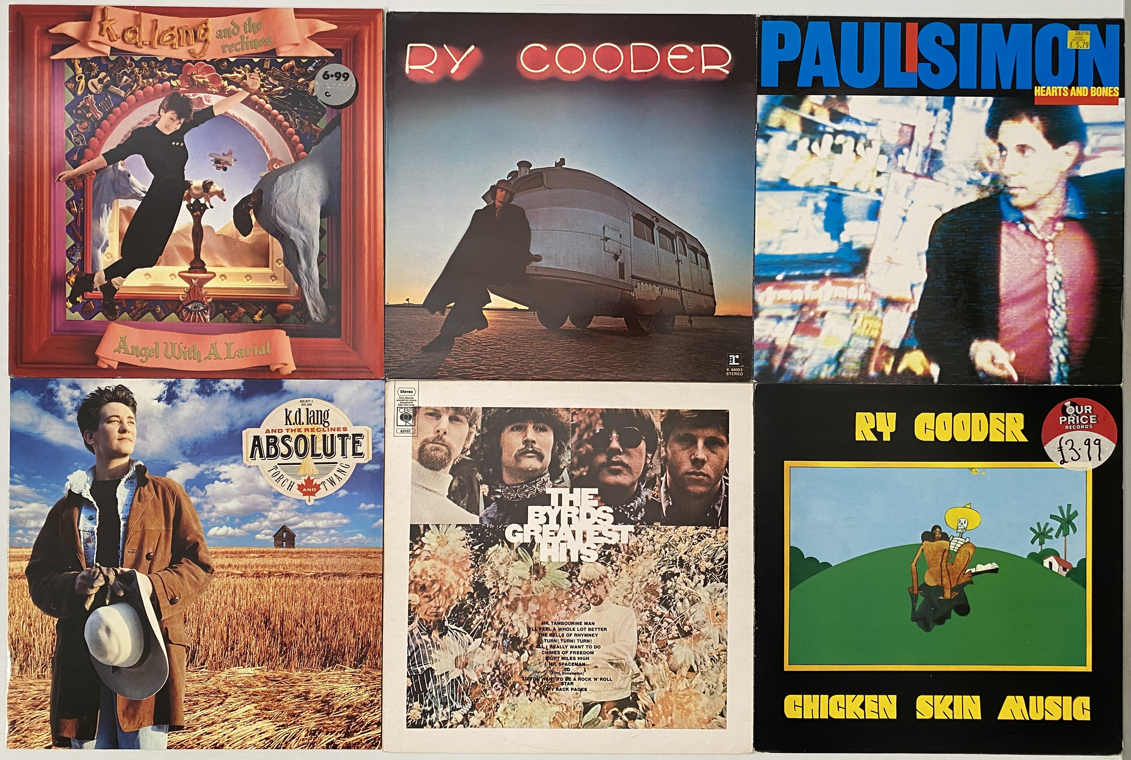 Lot 1100 - COUNTRY/ FOLK/ SINGER-SONGWRITER - LP
