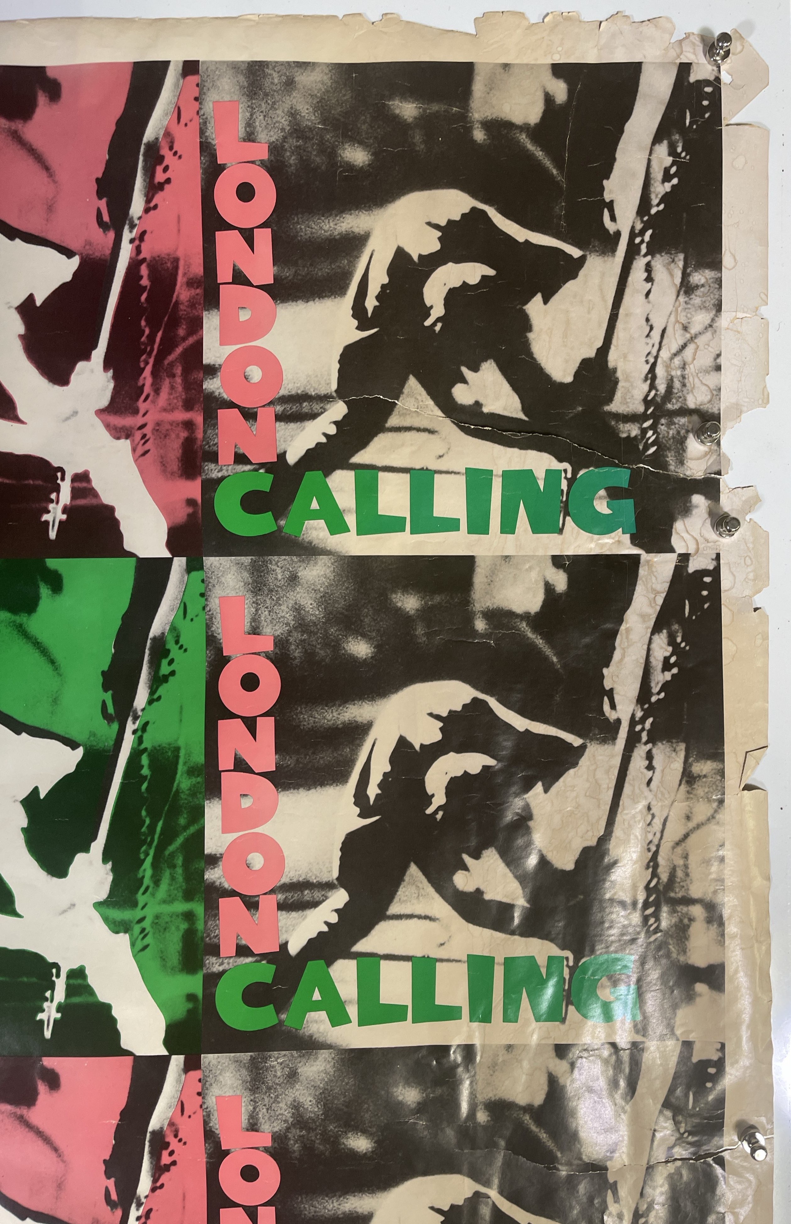 Lot 452 - THE CLASH - ORIGINAL UK CBS 'LONDON CALLING'