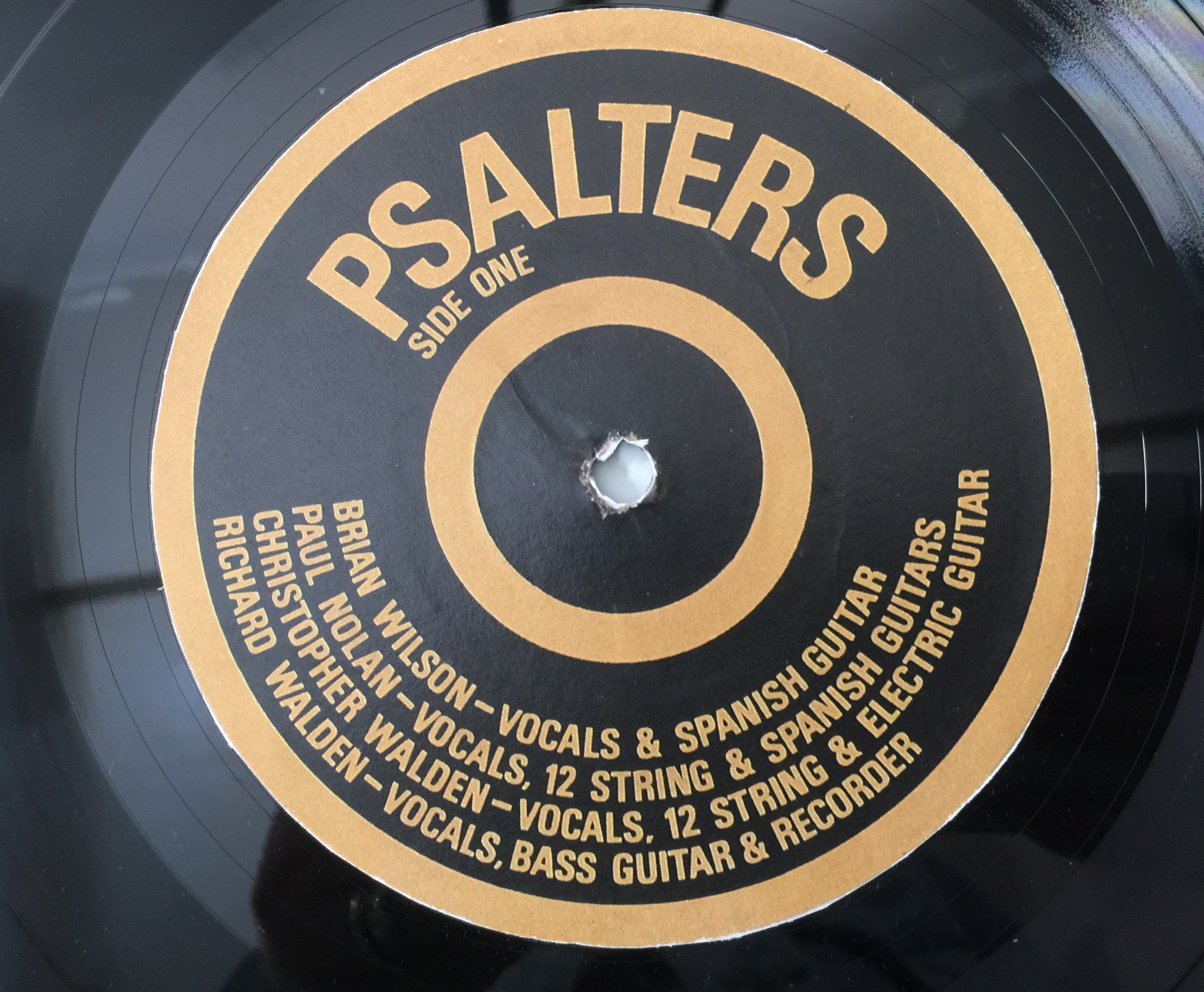 Lot 112 - PSALTERS - PSALTERS LP (ORIGINAL UK