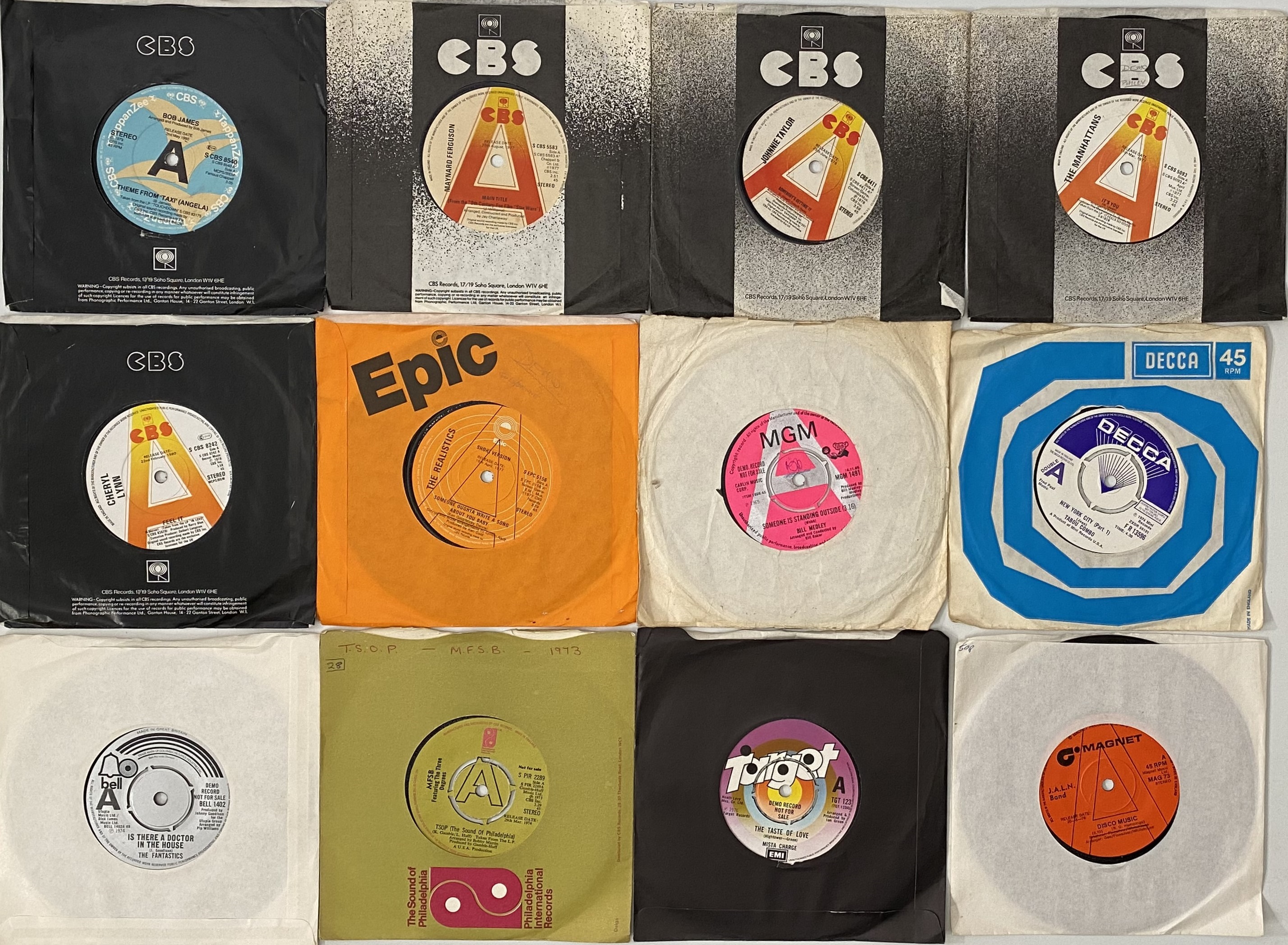 Lot 1236 - SOUL/ RnB/ DISCO 7" COLLECTION (INC DEMOS)