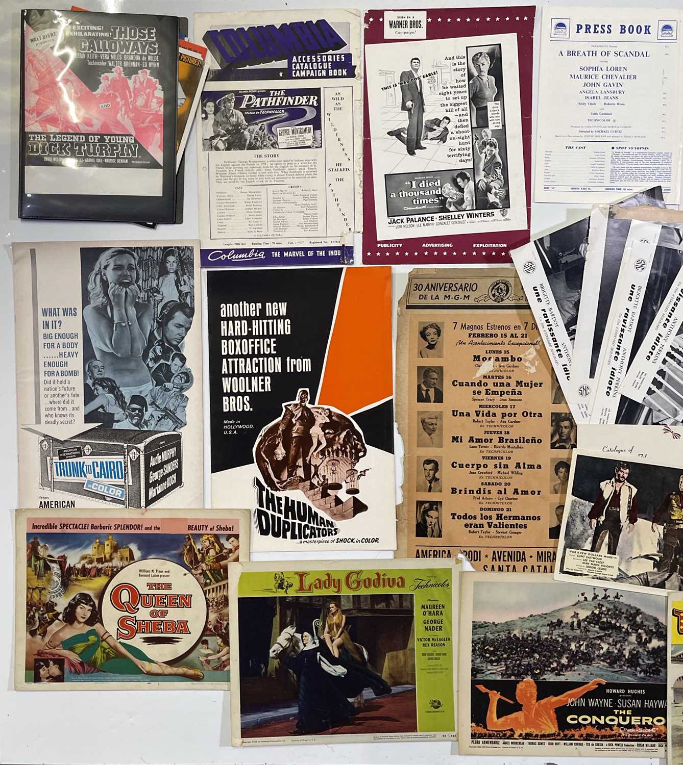 Lot 218 - FILM COLLECTABLES INC LOBBY CARDS