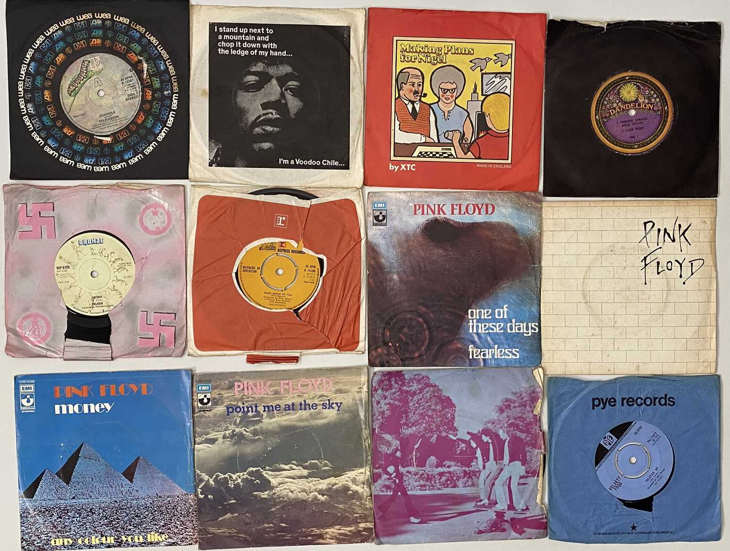 Lot 1240 - CLASSIC/ PROG/ HEAVY/ PUNK ROCK 7"