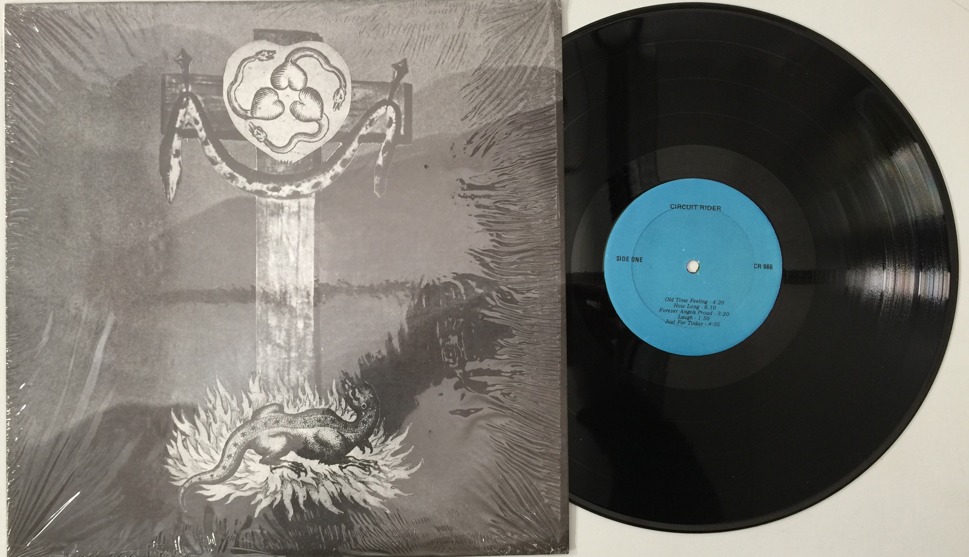 Lot 14 - CIRCUIT RIDER - S/T LP (SELF-RELEASED - CR