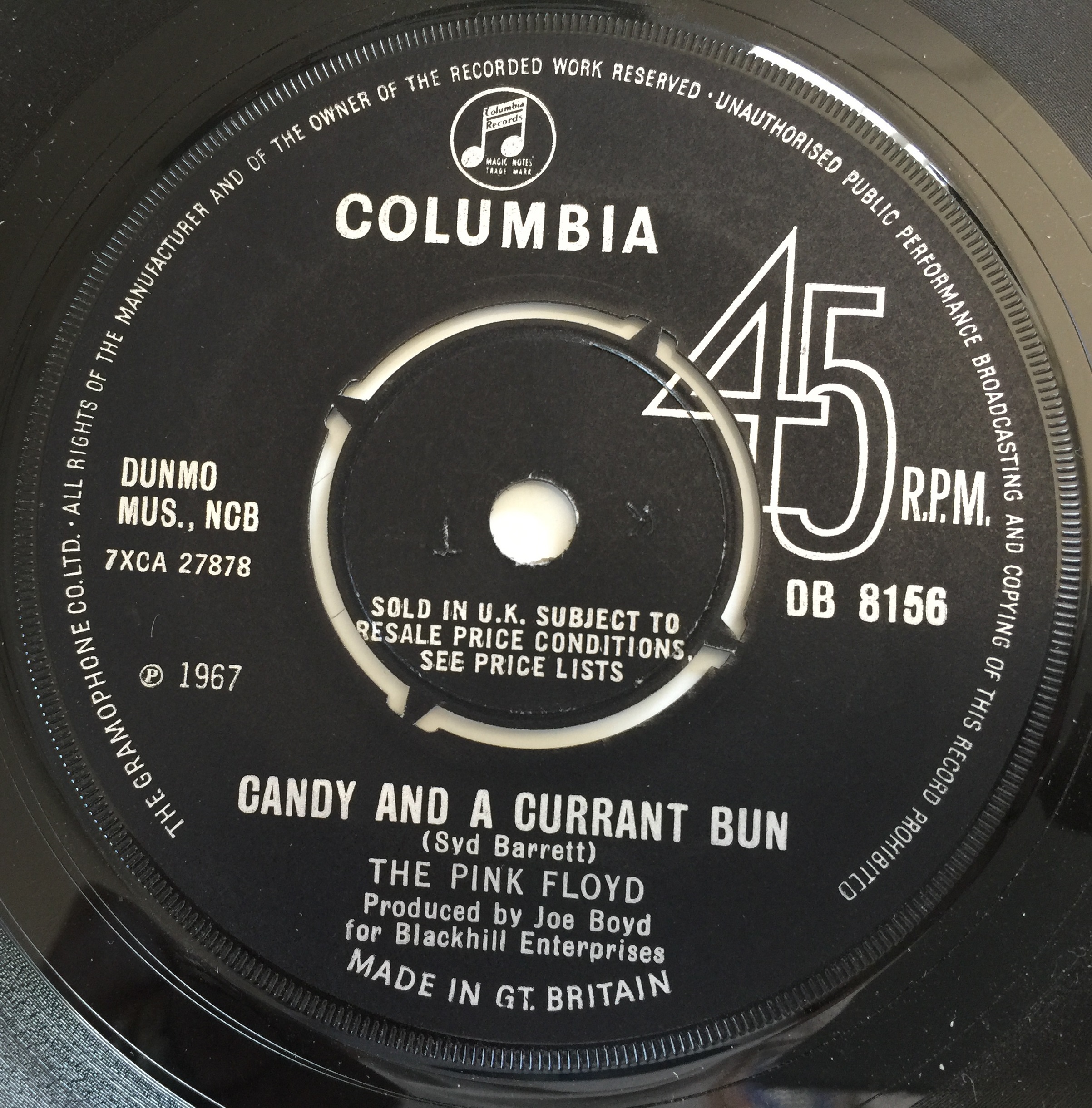 Lot 62 - THE PINK FLOYD - ARNOLD LAYNE 7" (PROMO