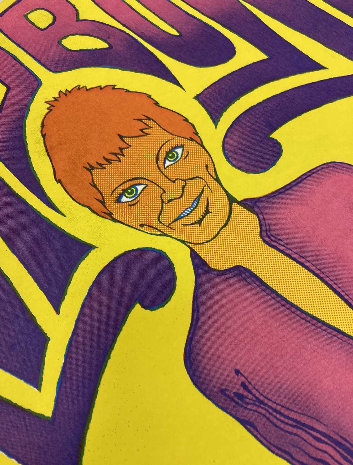 Lot 335 - DAVID BOWIE GEORGE UNDERWOOD ZIGGY POSTER.