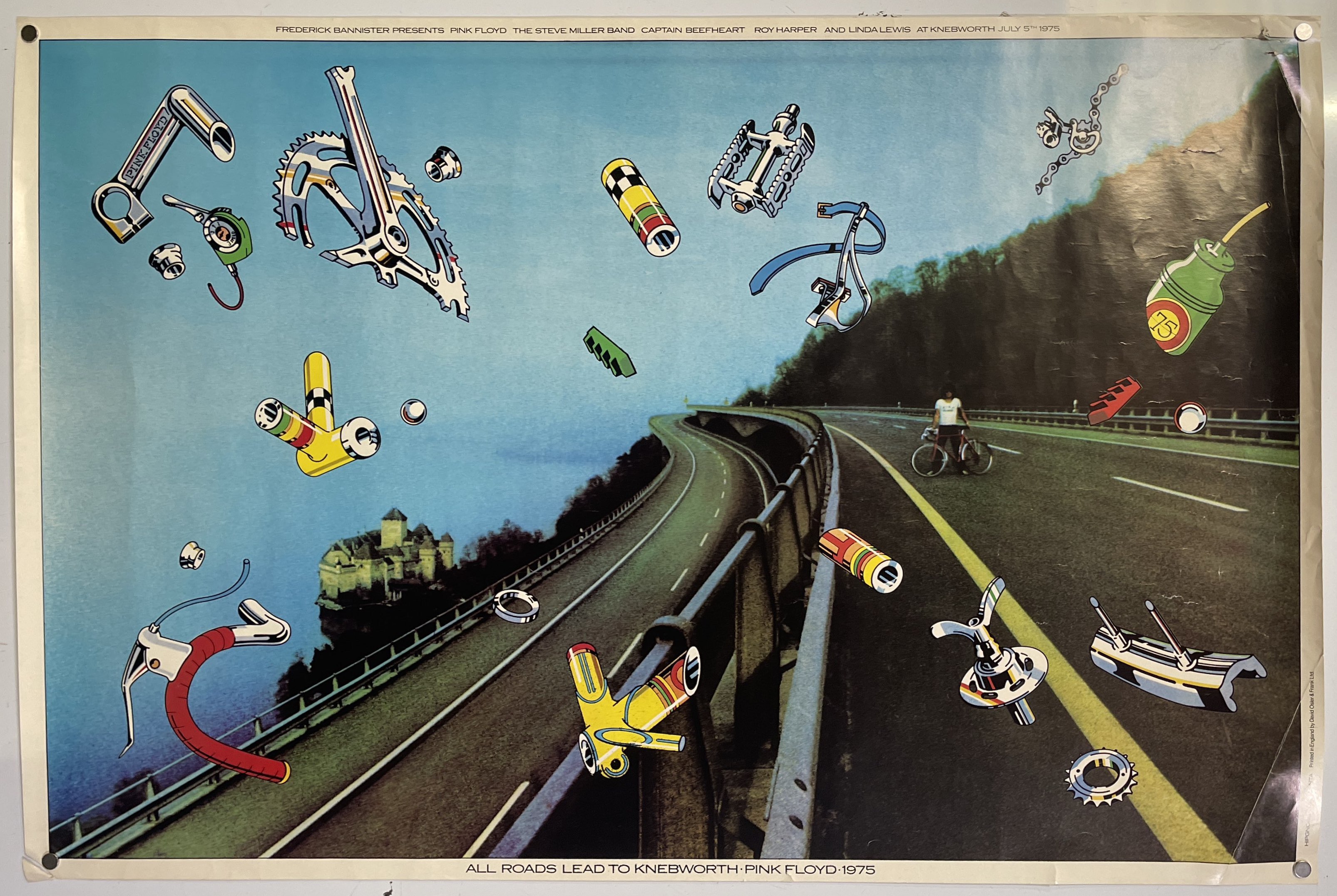 Lot 431 - PINK FLOYD 1975 KNEBWORTH ORIGINAL HIPGNOSIS