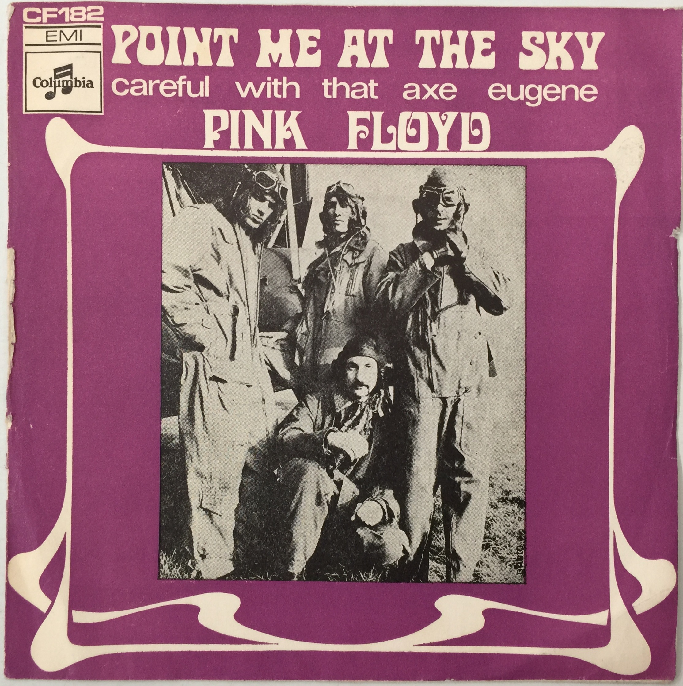 Lot 131 - PINK FLOYD - POINT ME TO THE SKY 7" (CF182)