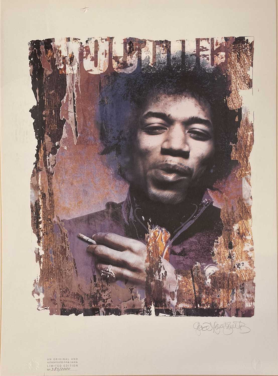 Lot 440 - JIMI HENDRIX - A SIGNED, LIMITED EDITION