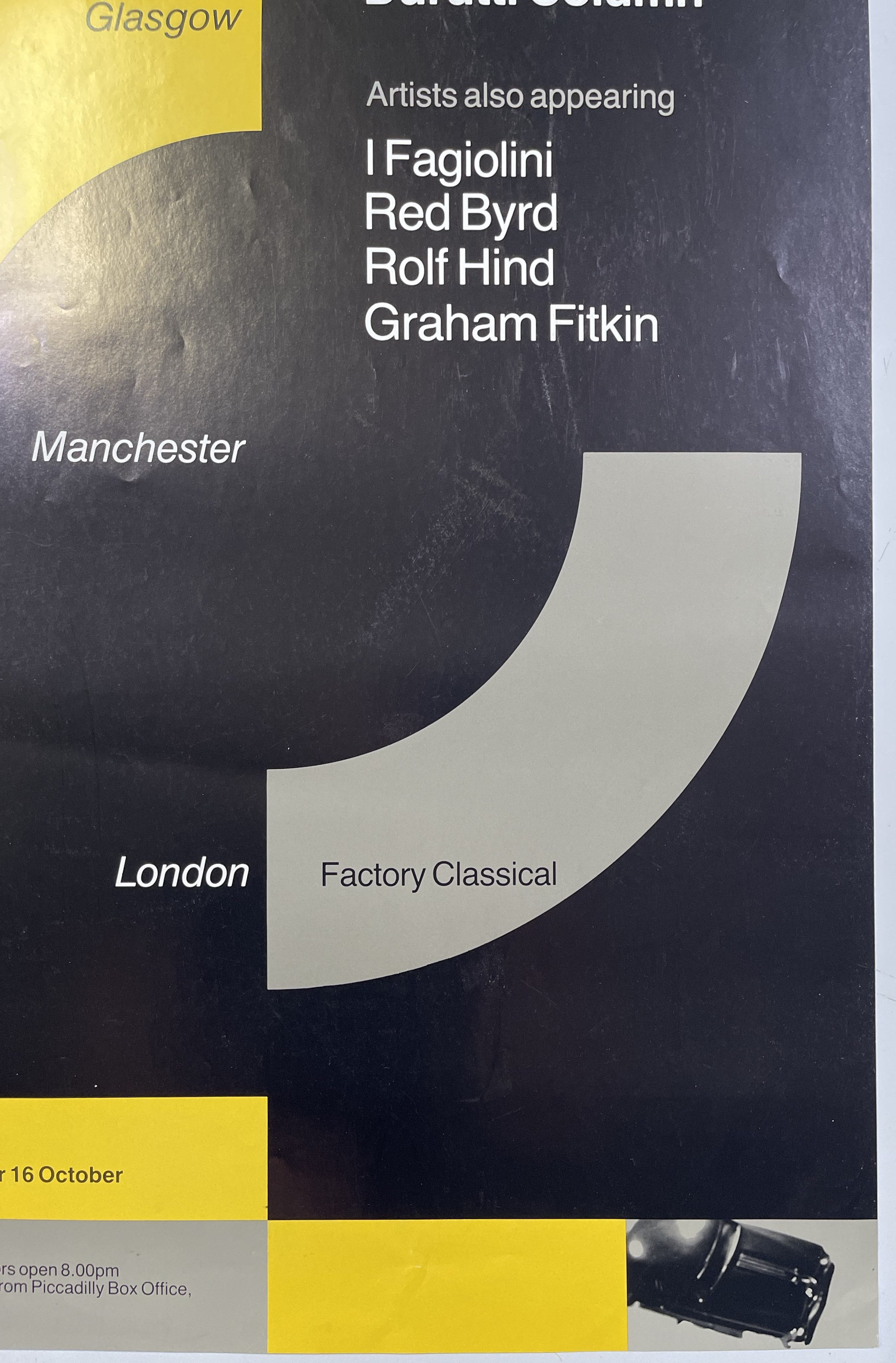 Lot 139 - HACIENDA - CLASSICS IN MOTION POSTER.